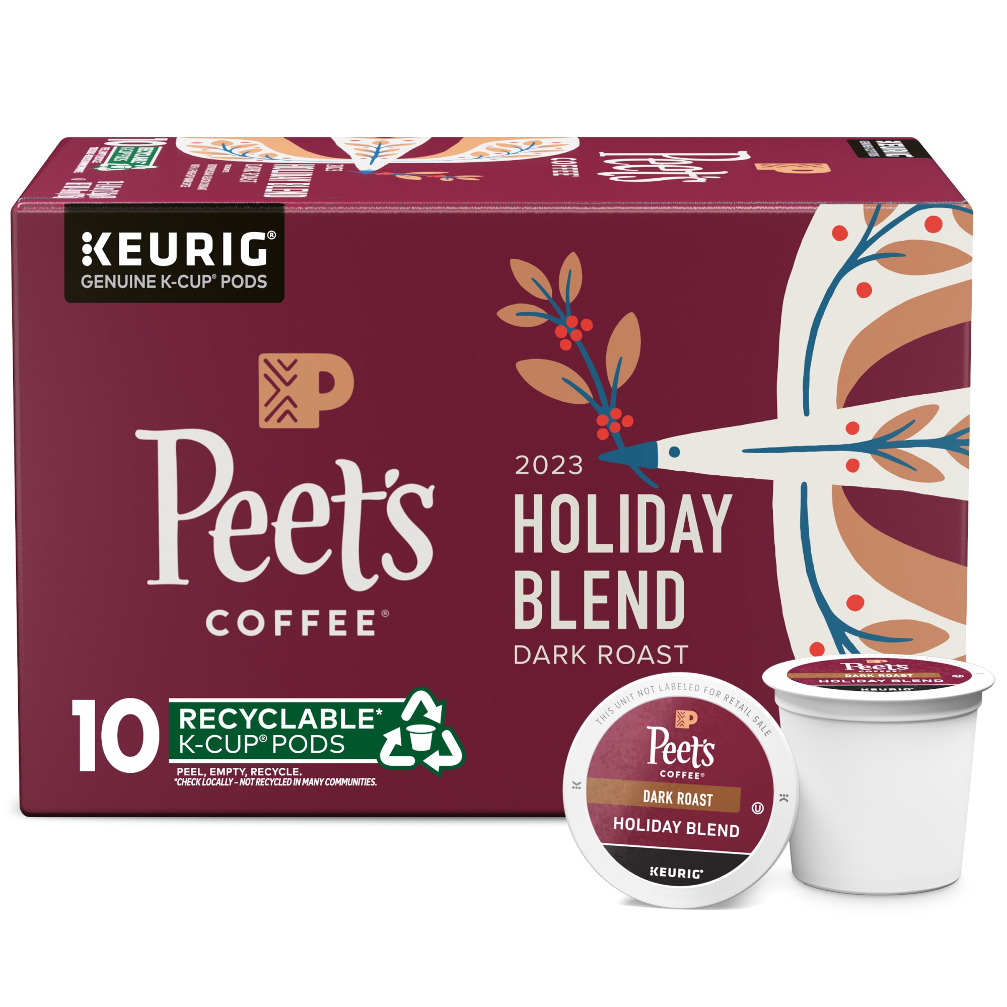 Banana Cream Latte, 24 Single Serve Cups Compatible With All Keurig K ...