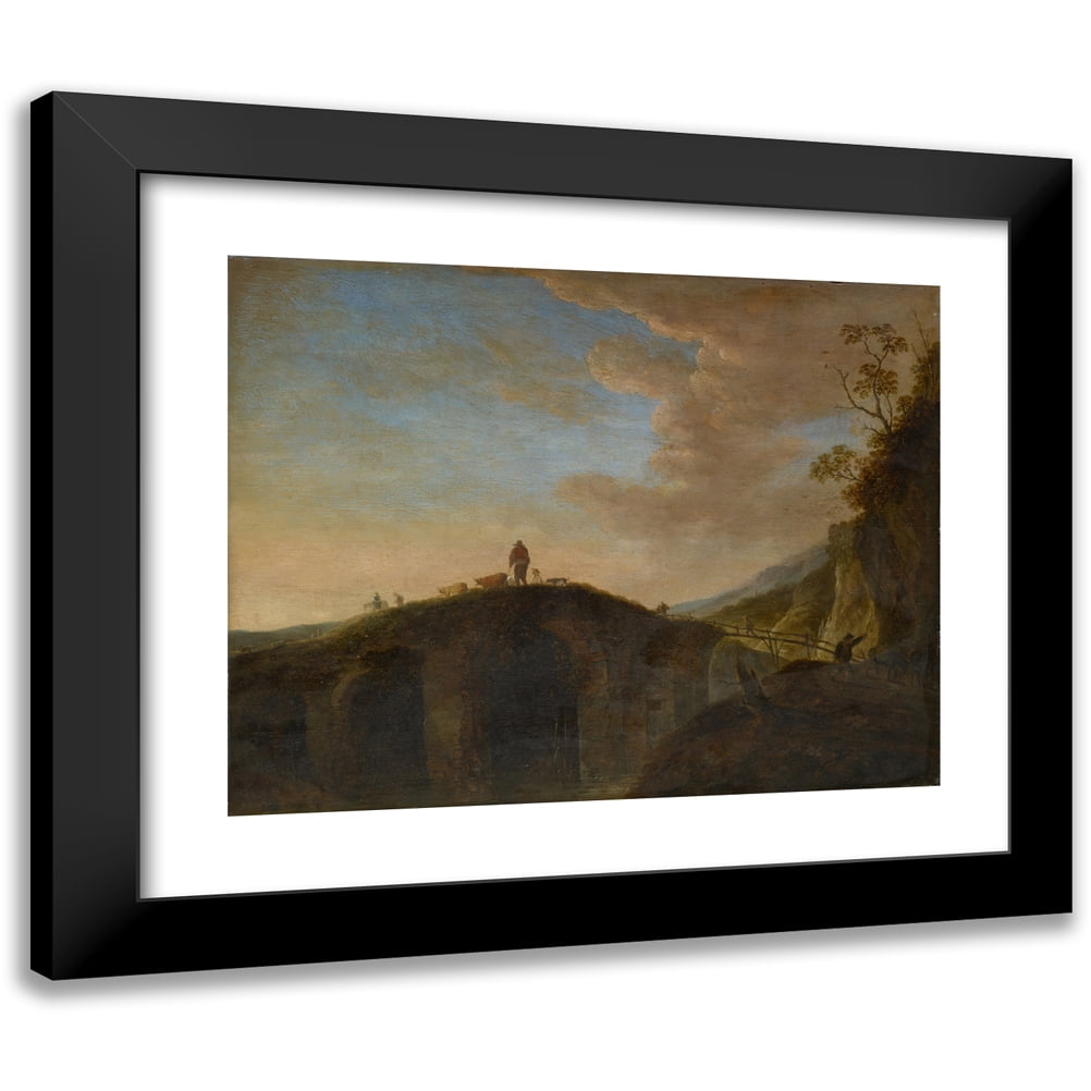 Peeter van Bredael 18x15 Black Modern Framed Museum Art Print Titled ...