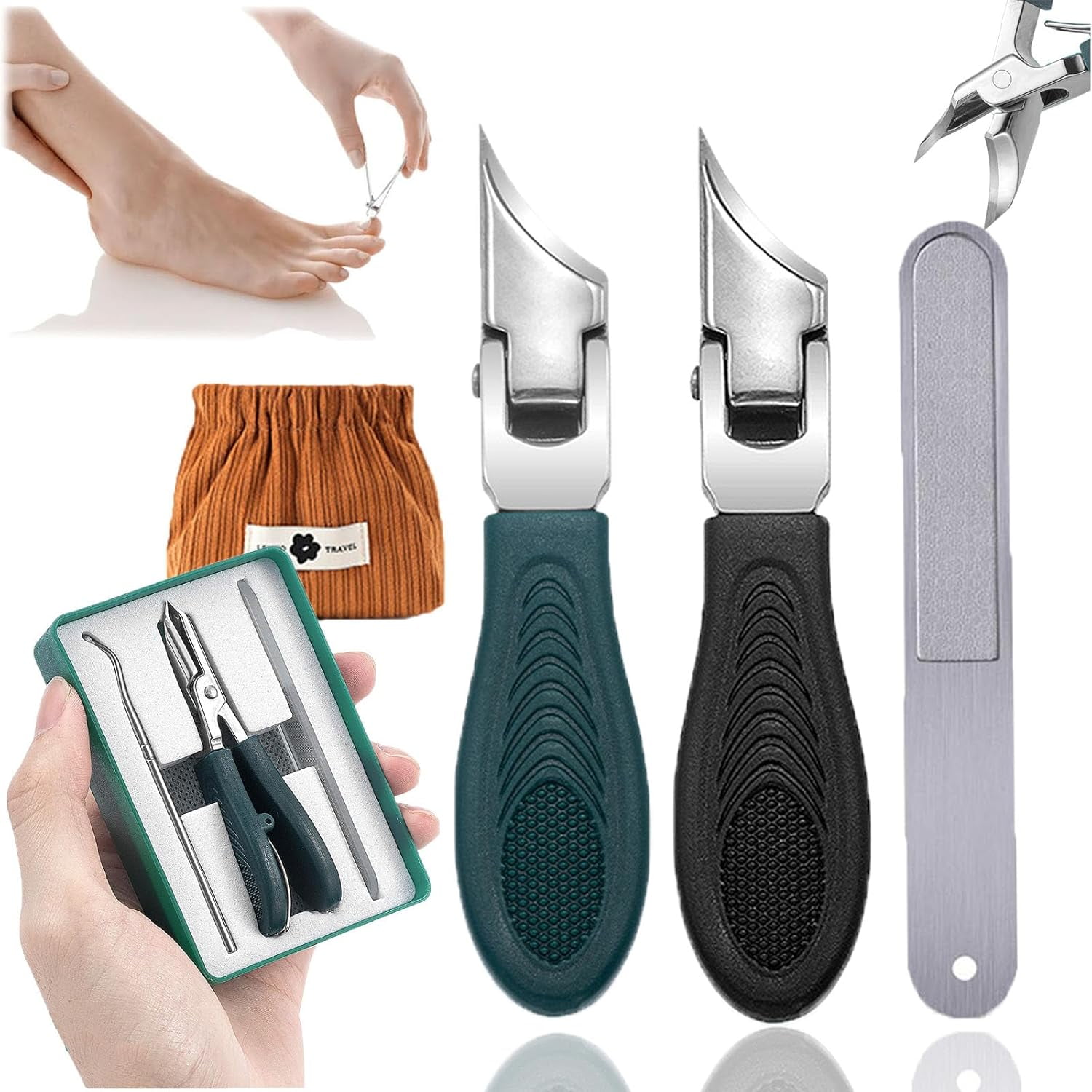 Pefctiordent Nail Clippers, Eagle Beak Nail Clippers, Three Sets of ...