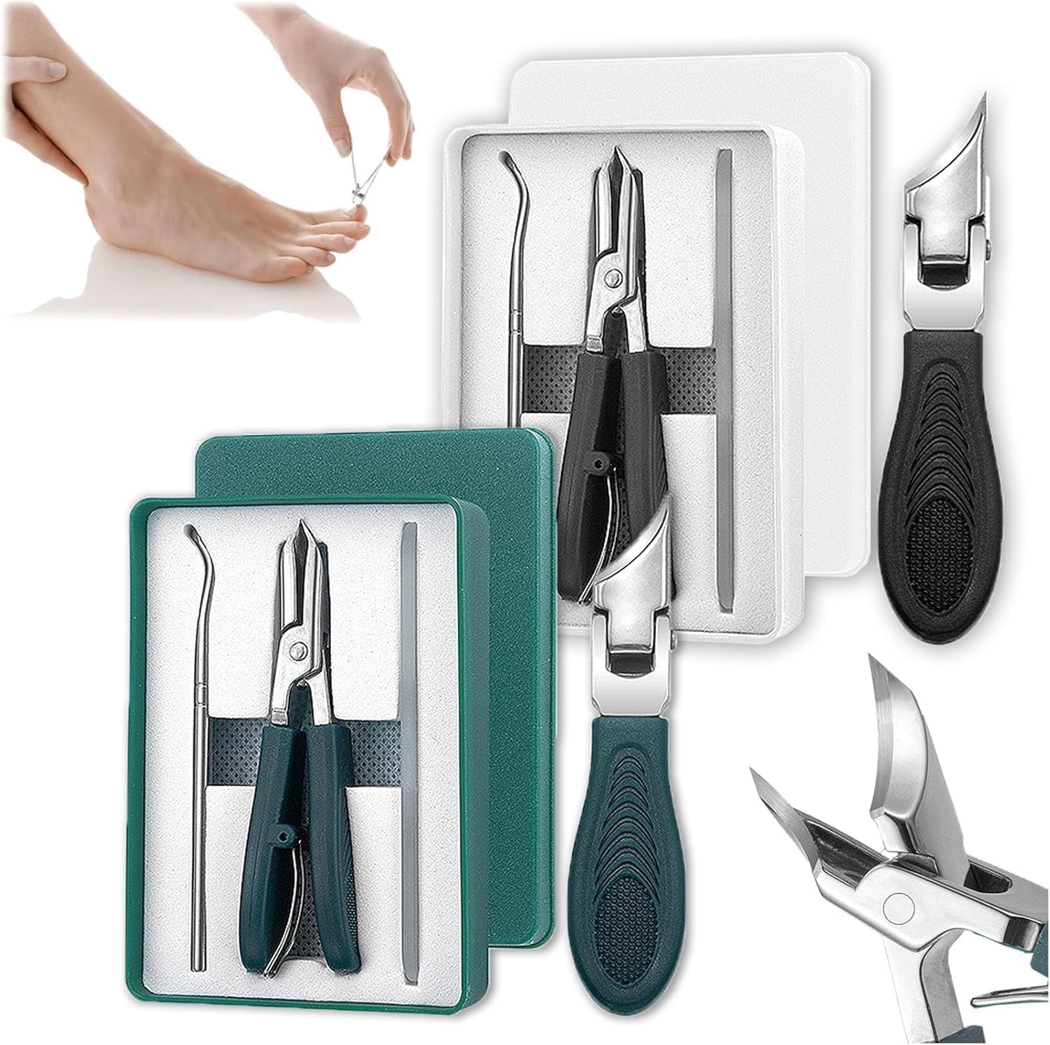 Pefctiordent Nail Clippers, Eagle Beak Nail Clippers, Three Sets of ...