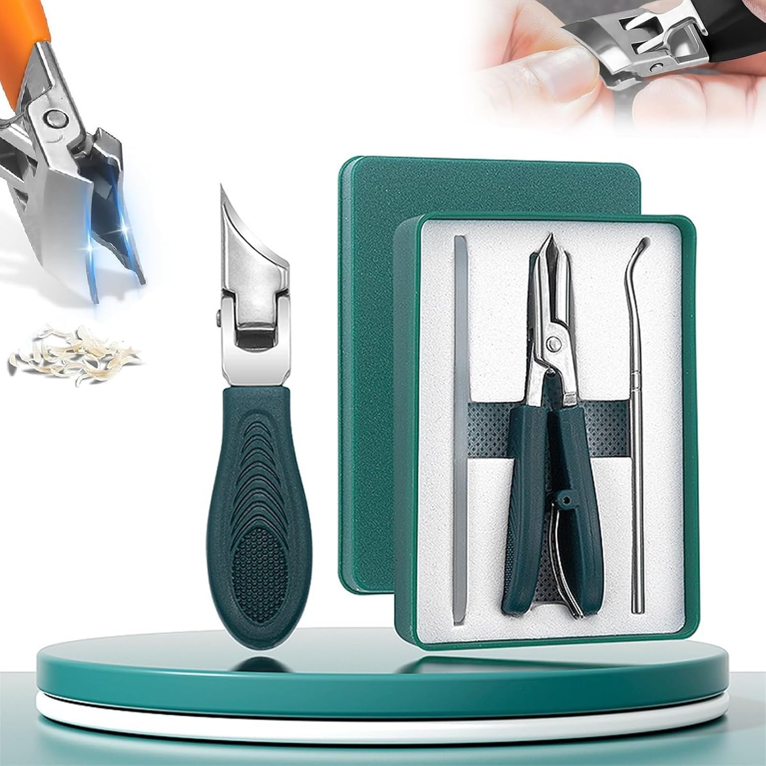 Pefctiordent Nail Clippers, Eagle Beak Nail Clippers, Wide Jaw Opening ...
