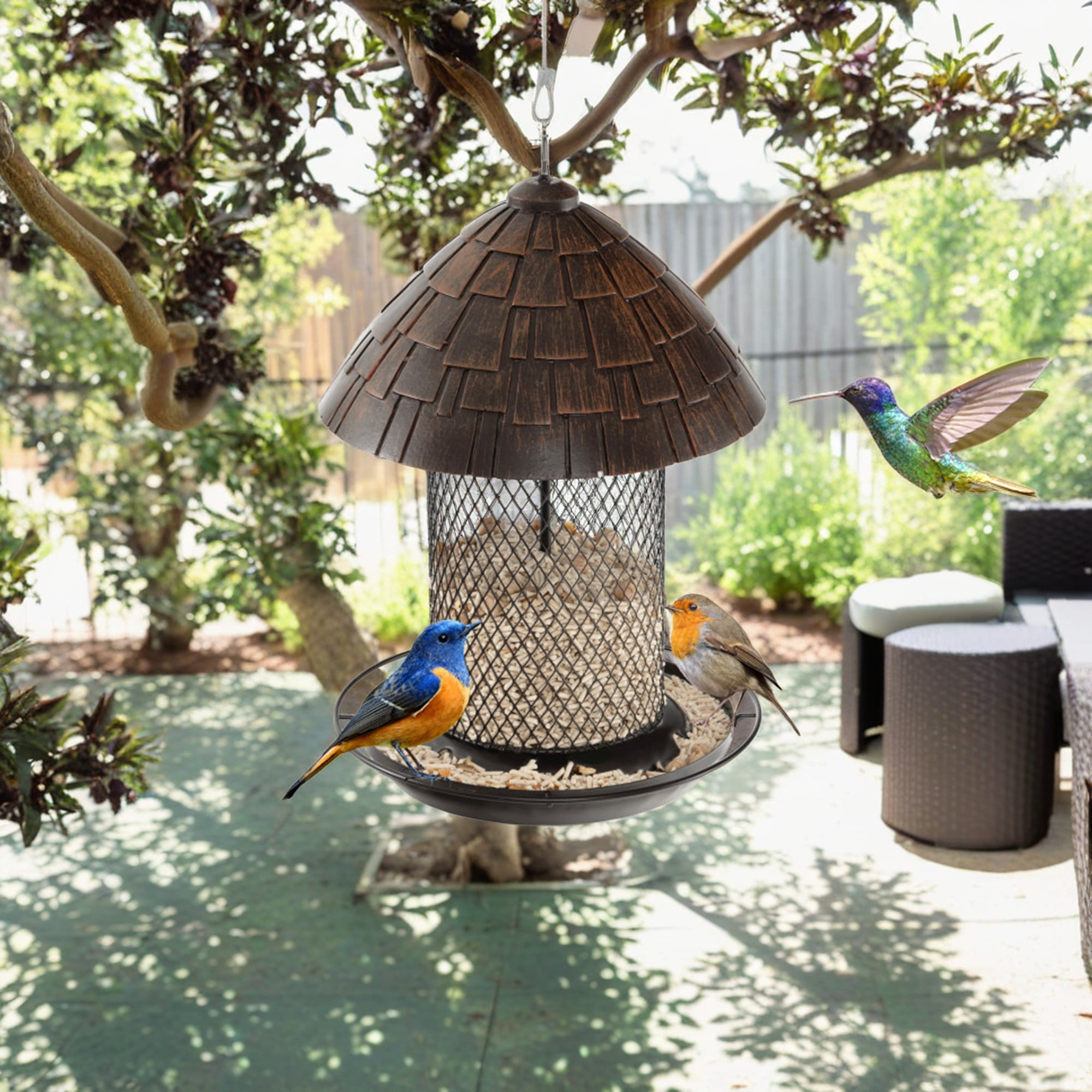 Pefilos 11" Bat House for Outdoors Clean Your Backyard from Mosquitoes ...