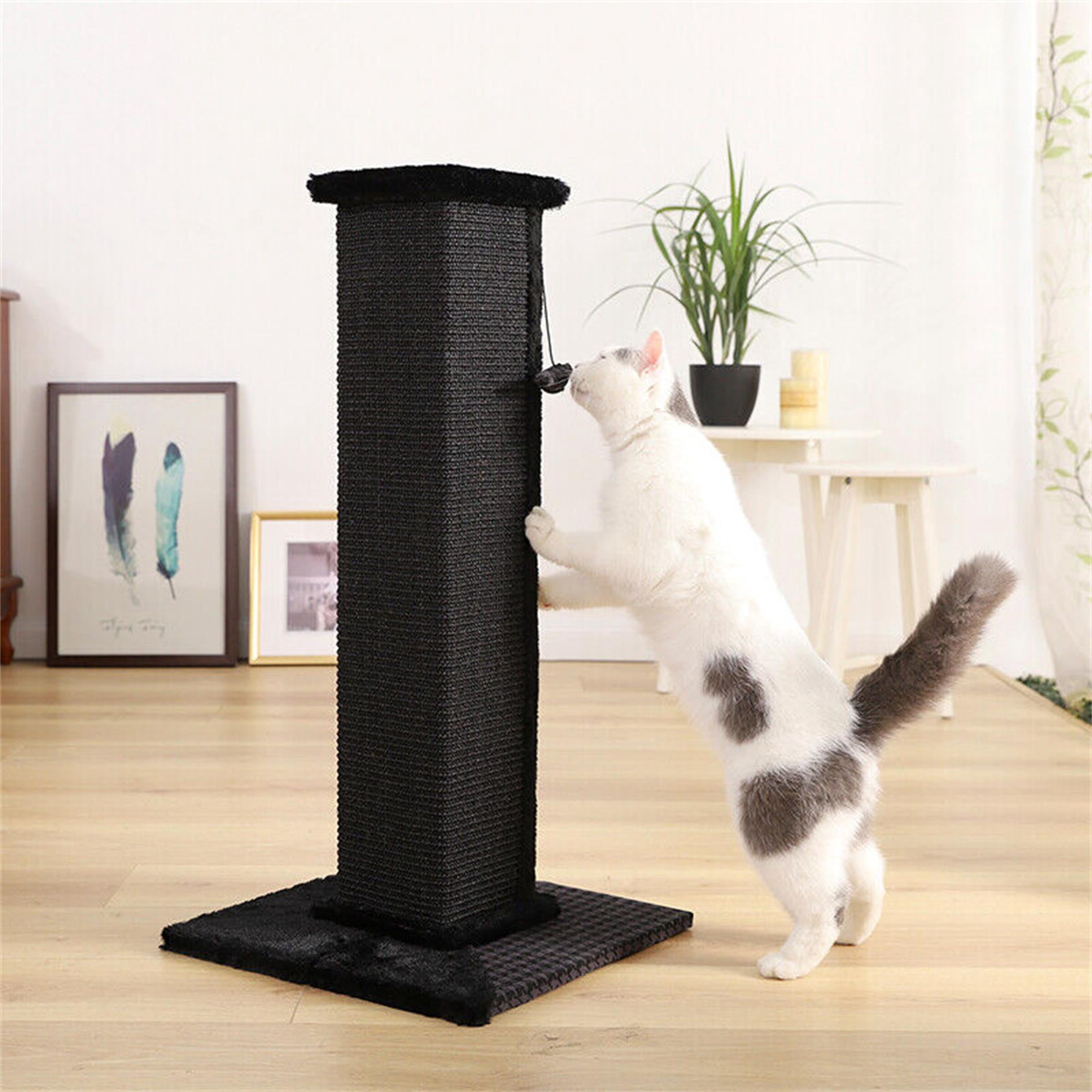 Pefilos 32" Kitten to Adult Kitty Cat Scratching Post, Indoor Cat Tree ...