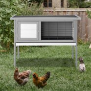 Stackable Rabbit Cage with Feeder Water Bottle Guinea Pig Ferret Bunny ...