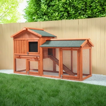 Ferplast Grand Lodge 120 Plus Rabbit Hutch | Large Oudoor Plastic ...