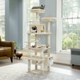 Pefilos 72" Large Cat Tree Tower with Sisal Scratching Post, Indoor Cat ...