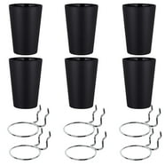G.Core 12-Pack Metal Garage Pegboard Bins & Cups, Plastic Peg Board ...
