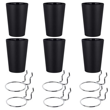 G.Core 12-Pack Metal Garage Pegboard Bins & Cups, Plastic Peg Board ...