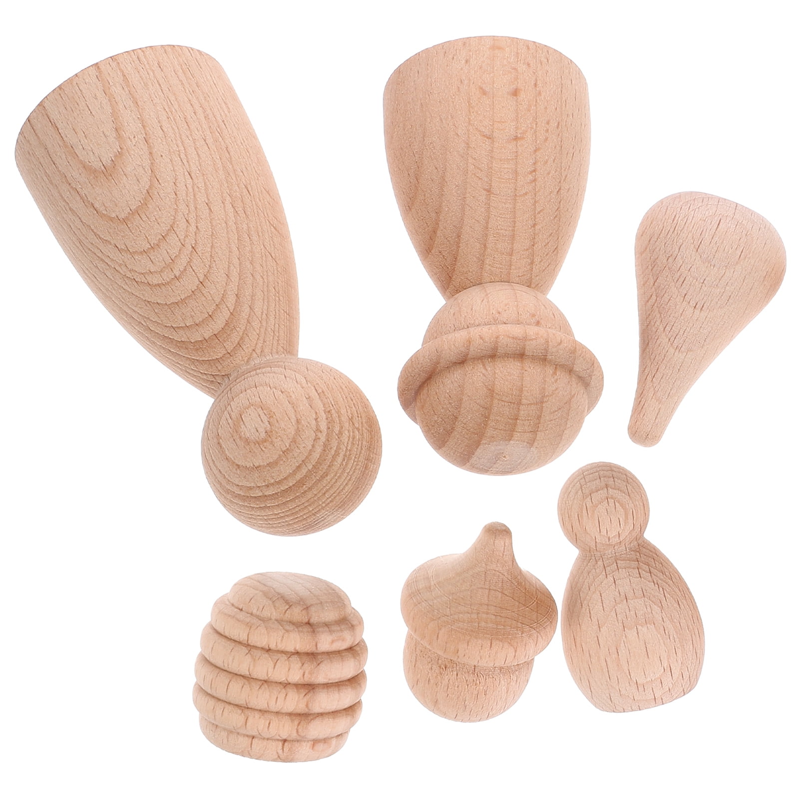 Peg Doll Puppets Hanging Hooks for Decorations Kids DIY Supplies Animal ...