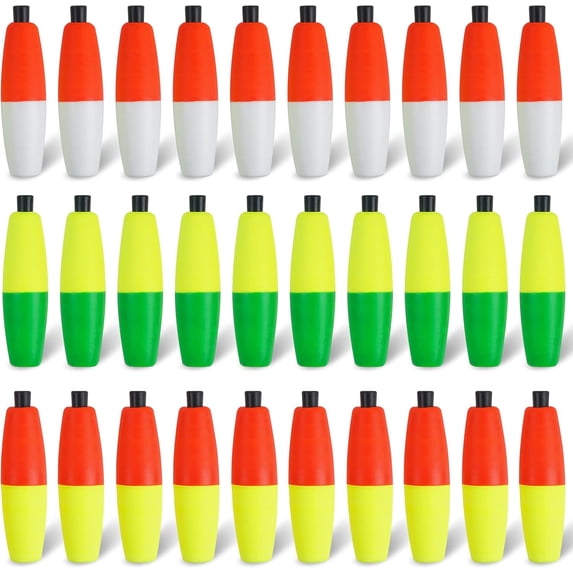 Peg Floats Fishing Bobbers, Foam Cigar Fishing Floats Bobbers Catfish ...