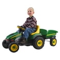 Peg Perego Kids Pedal Tractor, Toddler Ride-On with Detachable Trailer ...