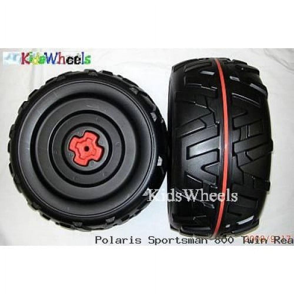 Peg Perego Polaris 800 Series Rear Wheels (SET OF 2) SARP9038NGR ...