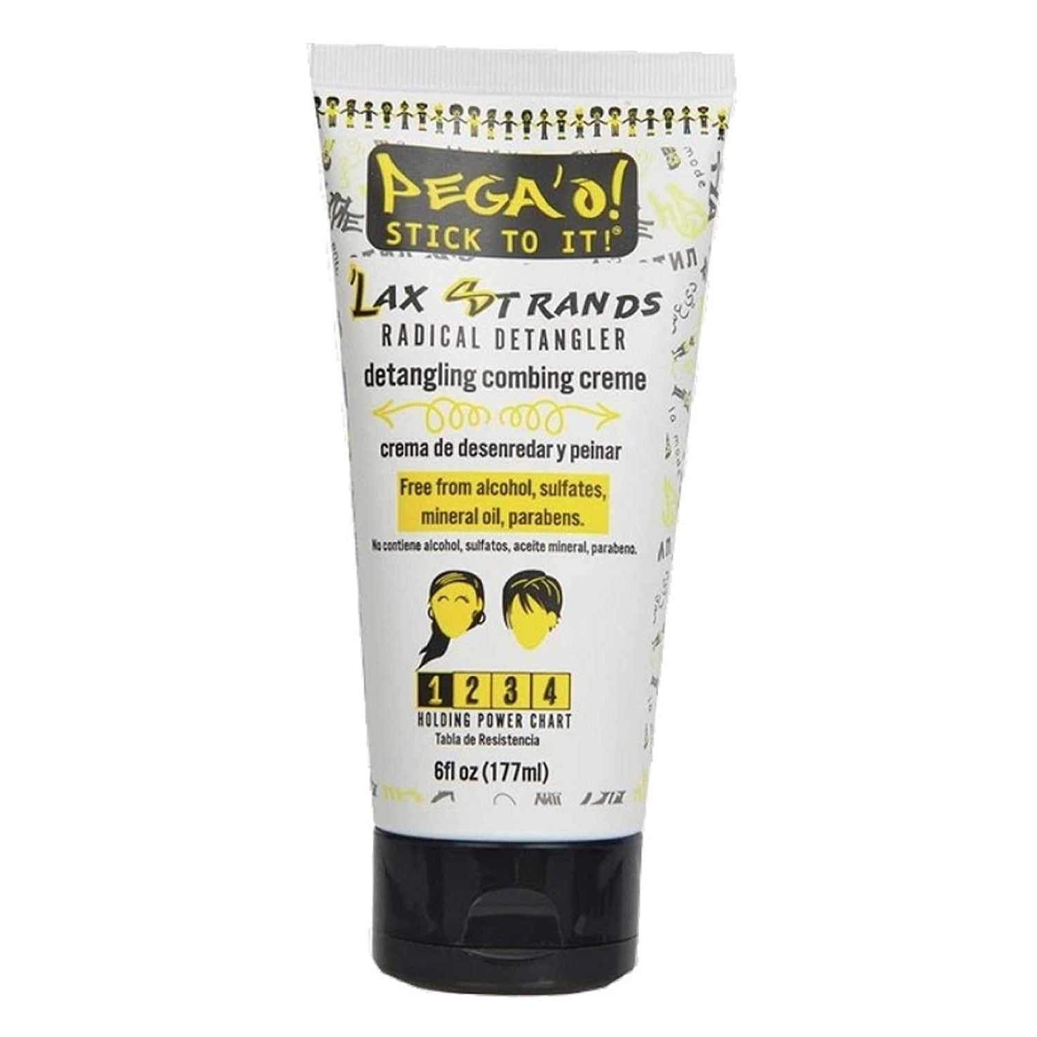 Pega'o Stick To It Lax Strands Combing Cream 6 oz,Pack of 3 - Walmart ...