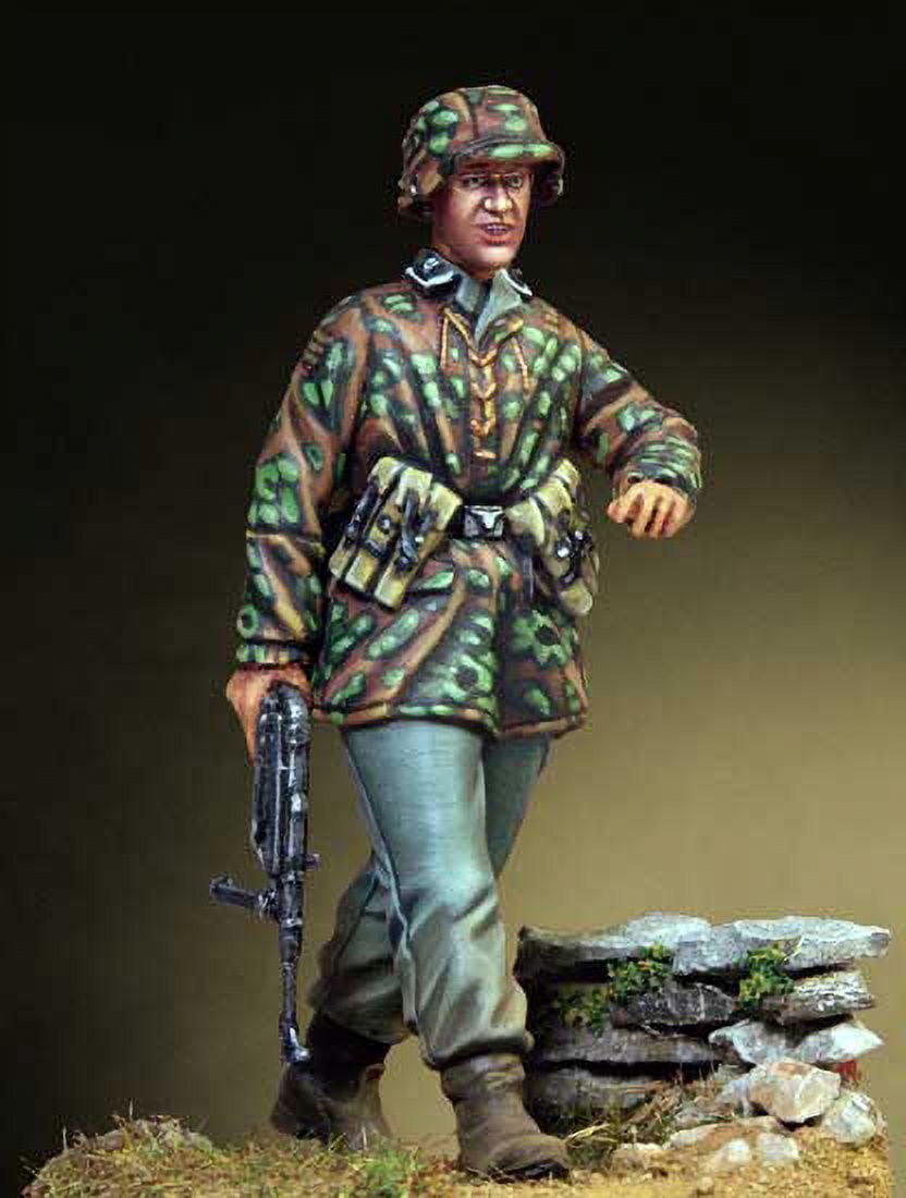 Pegaso Models 1:35 WWII German Squad Leader Resin Figure Model Kit #PT ...