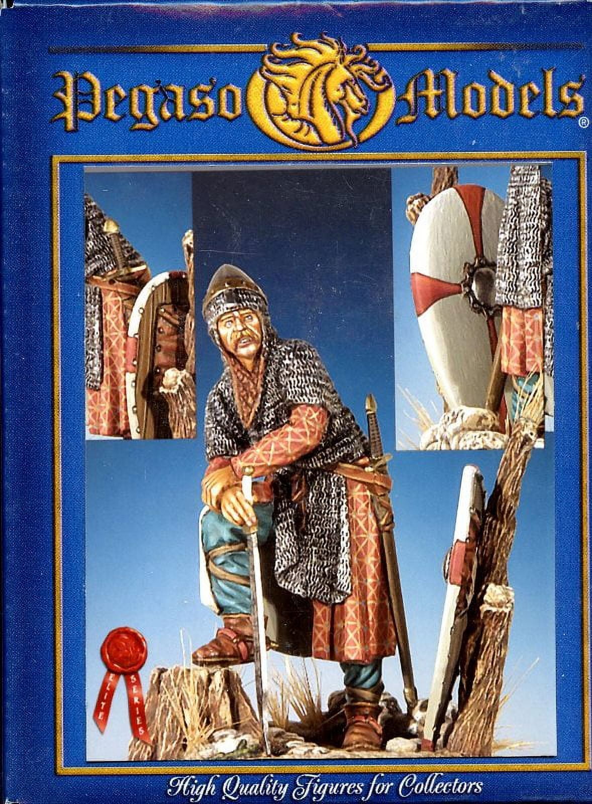Pegaso Models 54mm Norman Knight 1061-1099 White Metal Figure #54-125 ...