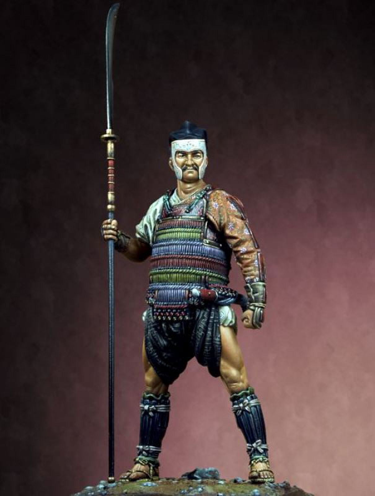 Pegaso Models 75mm Ashigaru XV c. White Metal Figure Kit #75-079 ...