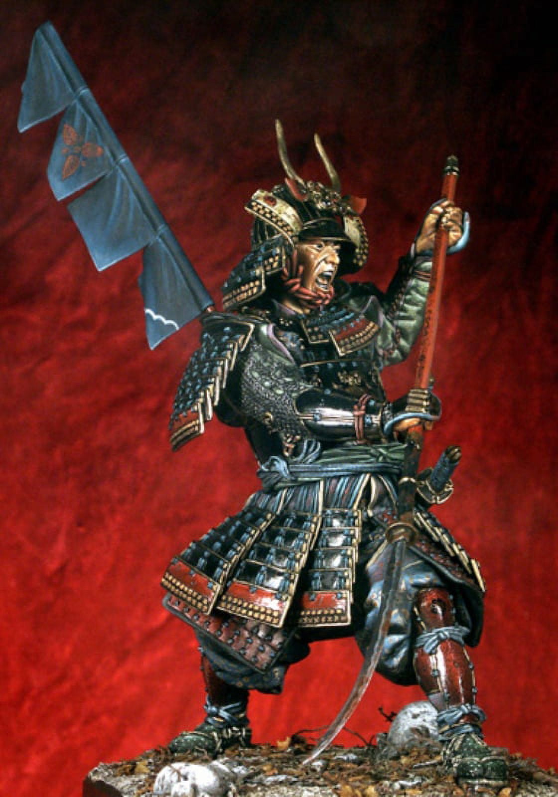 Pegaso Models 90mm Samurai Warrior w Naginata 1600-1867 Metal Figure ...