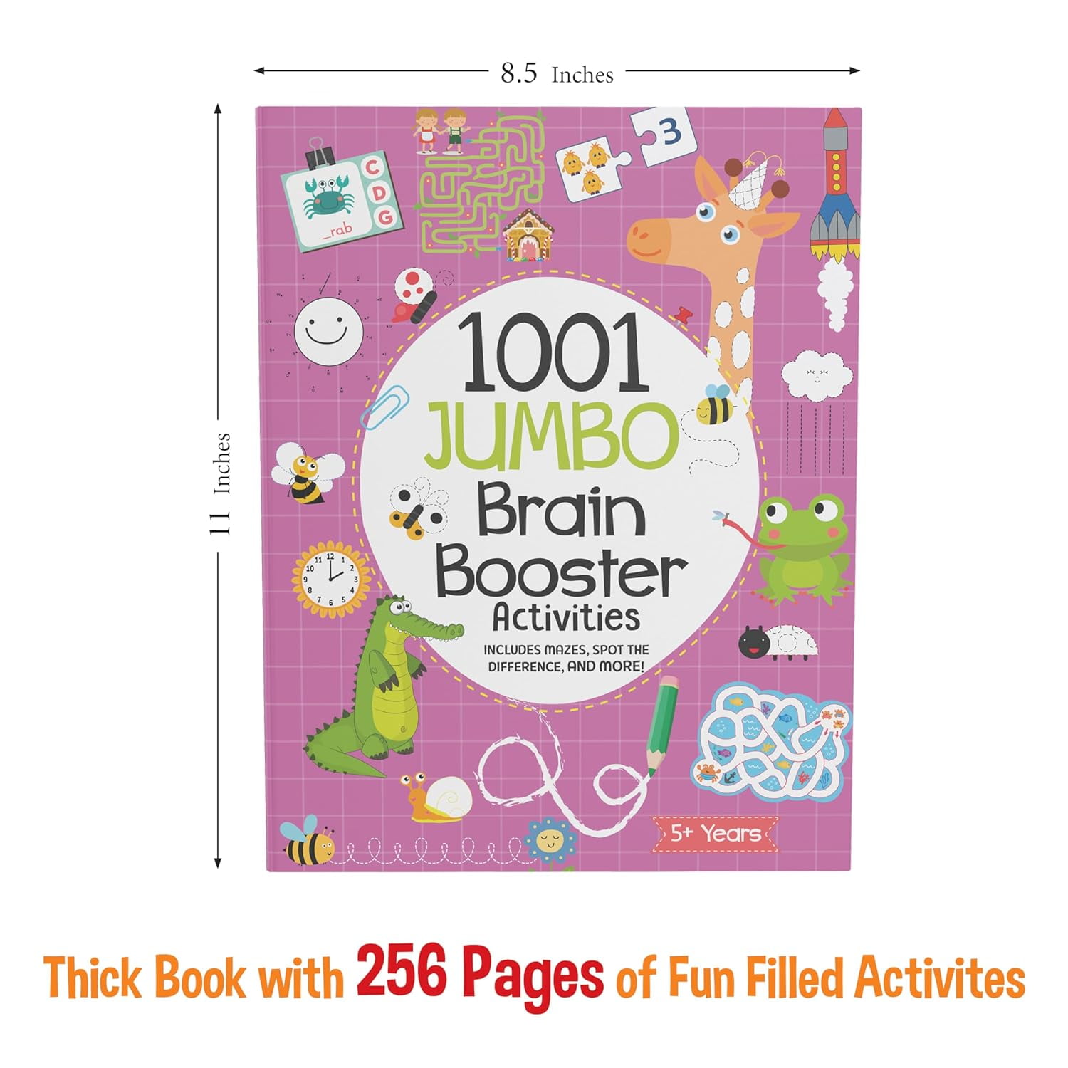 Pegasus - 1001 Jumbo Brain Booster Activities for Kids- Enhance the ...