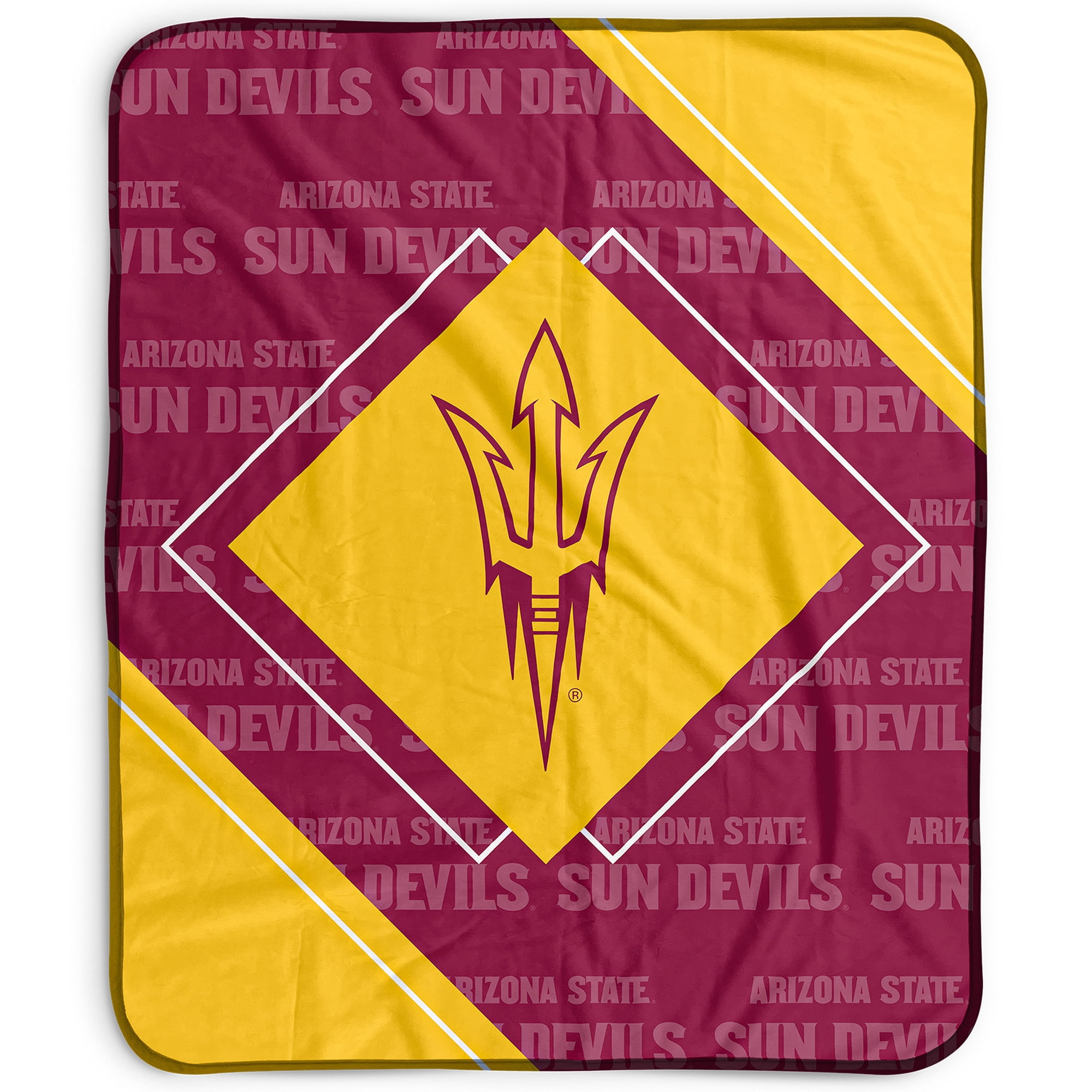 Pegasus Arizona State Sun Devils 50" x 60" Diamond Logo Fleece Blanket ...