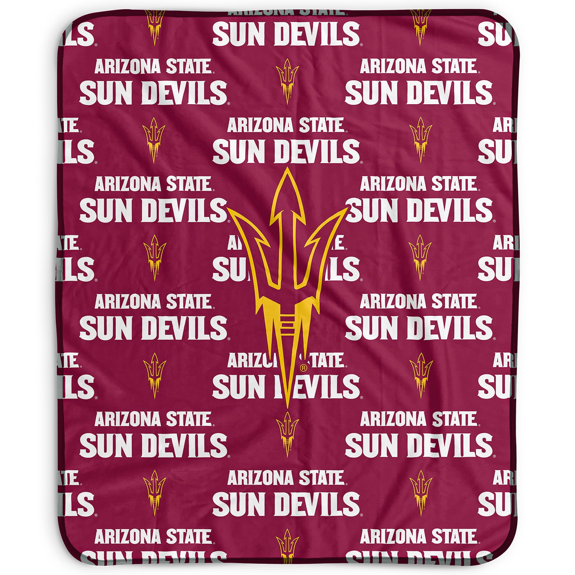 Pegasus Arizona State Sun Devils 50" x 60" Repeat Wordmark Fleece ...