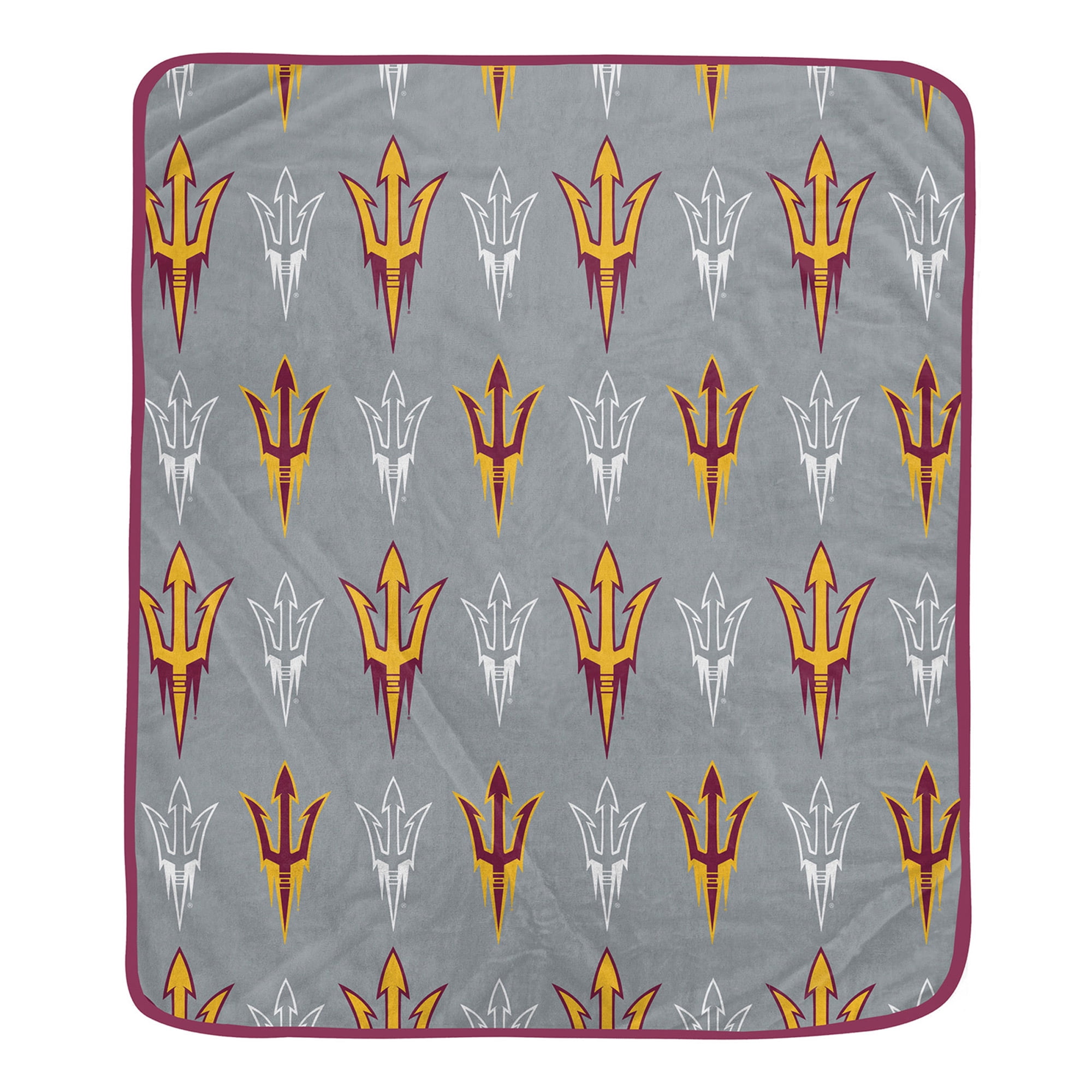 Pegasus Arizona State Sun Devils 60" x 72" Logo Roll Ultra Soft Blanket ...