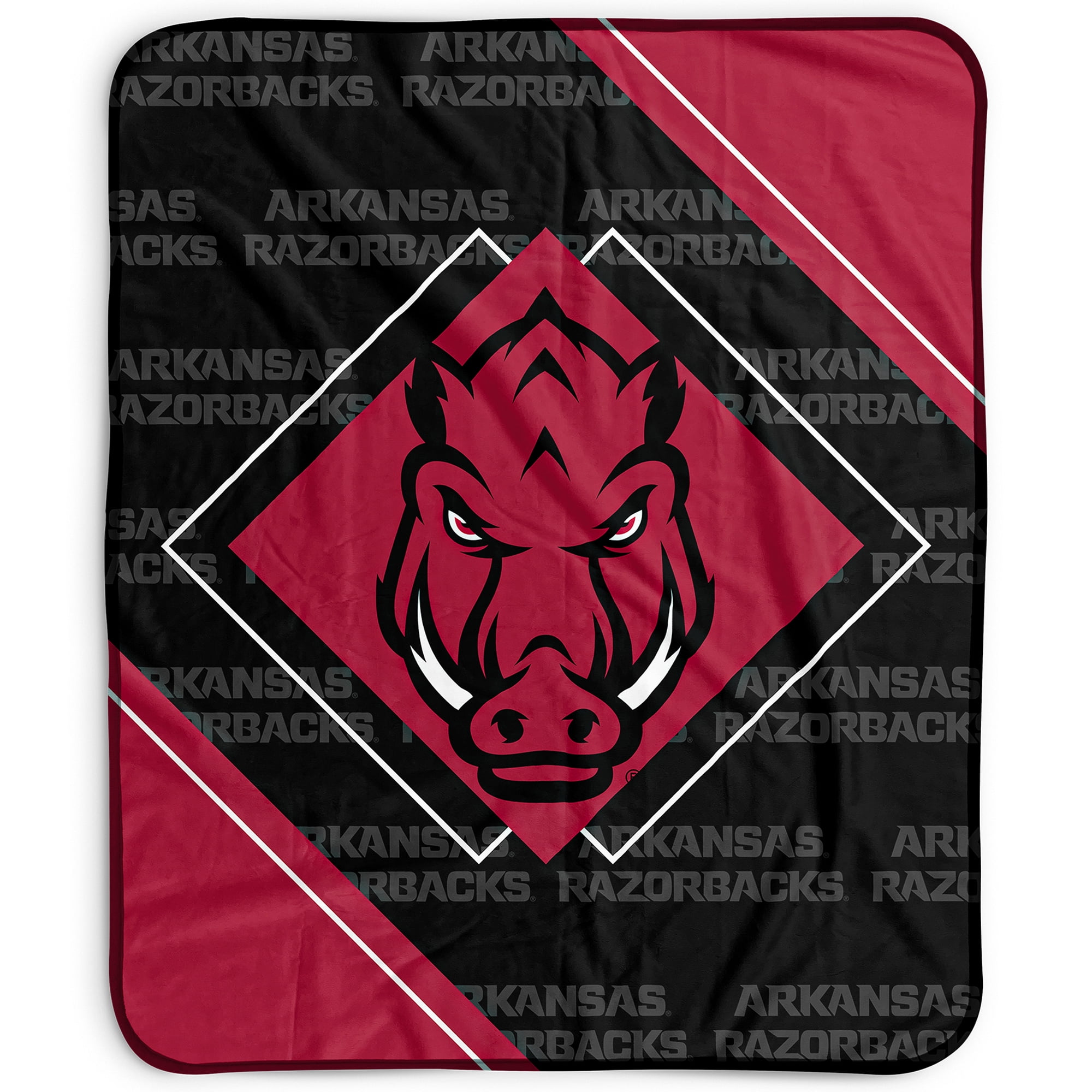 Pegasus Arkansas Razorbacks 50" x 60" Diamond Logo Fleece Blanket ...