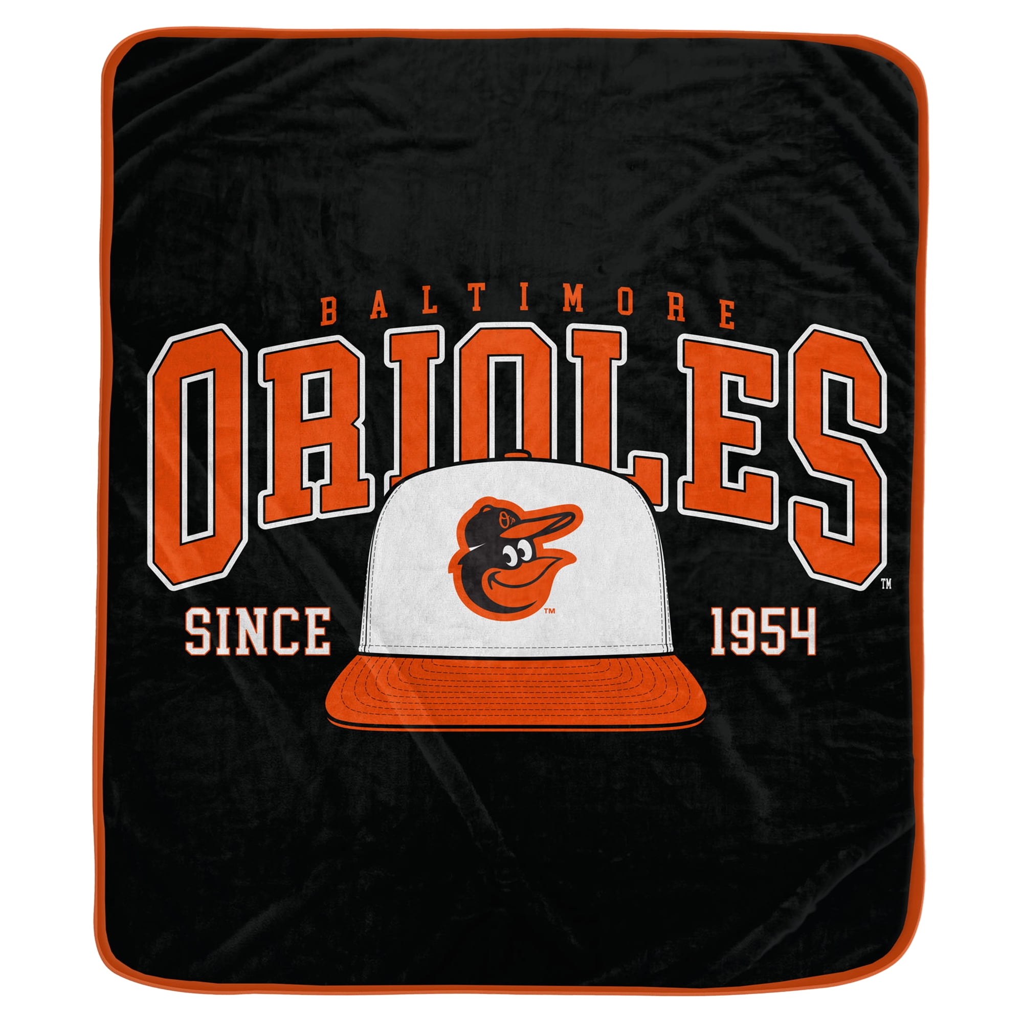 Pegasus Baltimore Orioles Vintage Arch Ultra Soft 50" x 60" Blanket ...