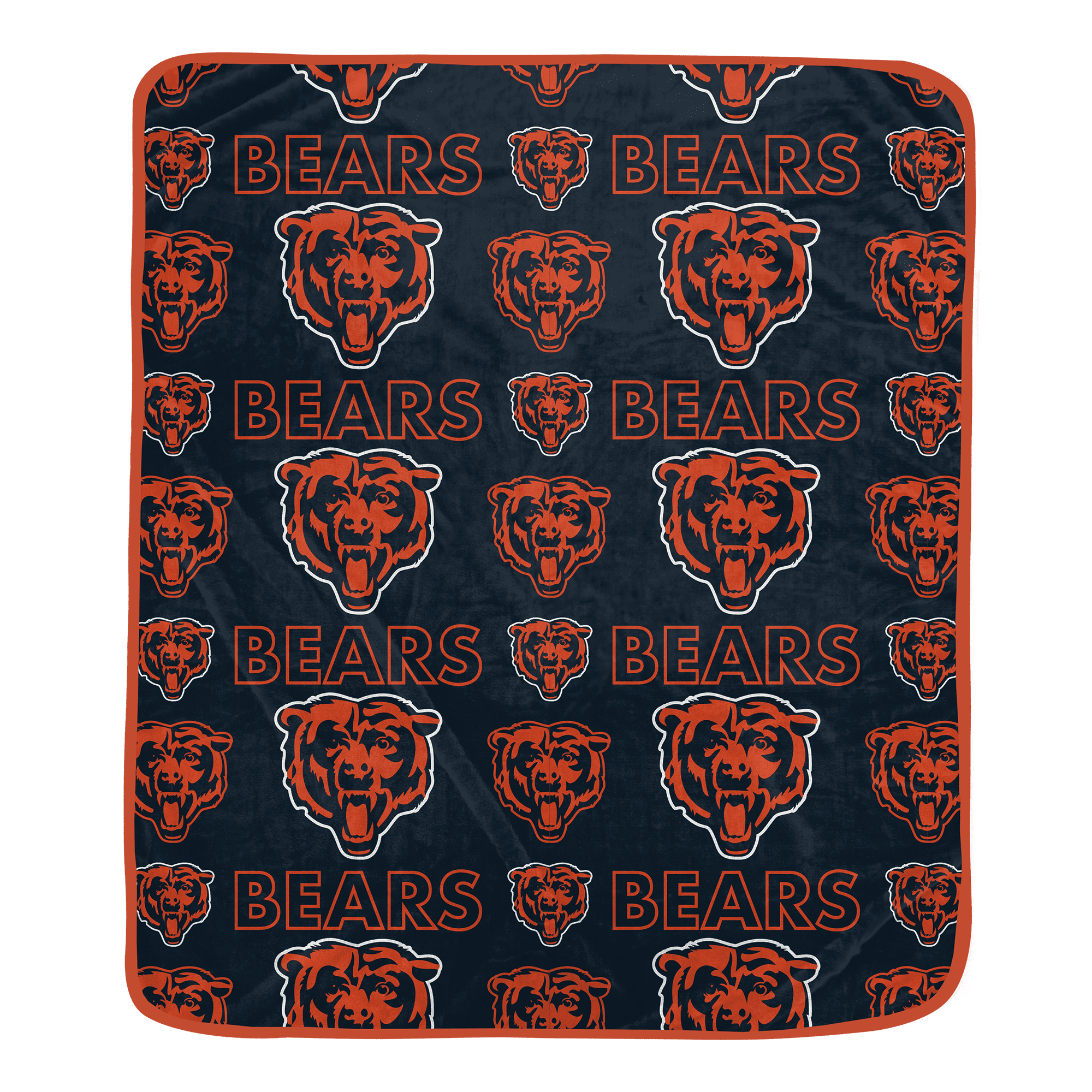 Pegasus Chicago Bears 50" x 60" Repeat Big Logo Wordmark Ultra Soft ...