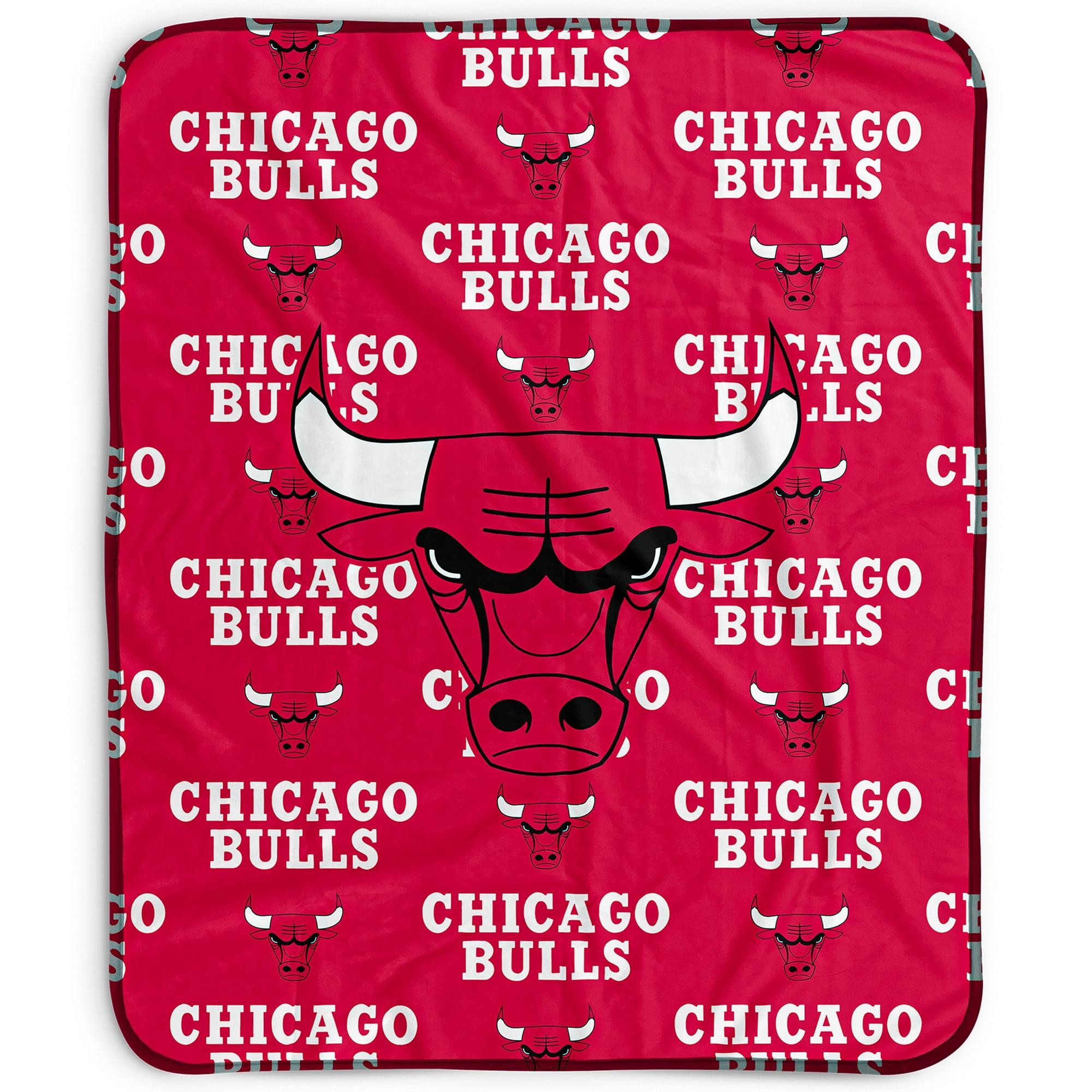 Pegasus Chicago Bulls 50" x 60" Repeat Wordmark Fleece Blanket ...