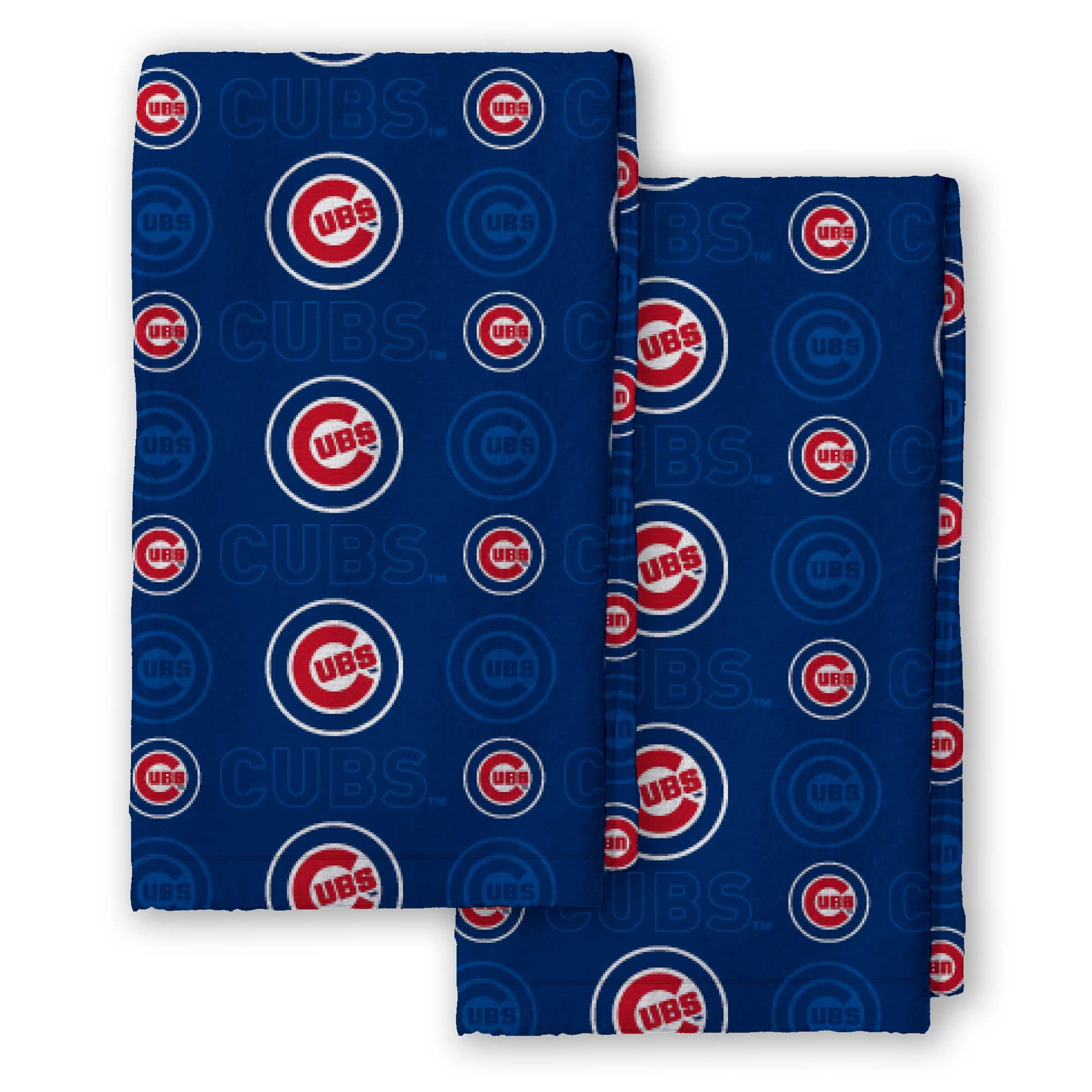 Pegasus Chicago Cubs 2-Pack Repeat Logo Dish Towel Set - Walmart.com