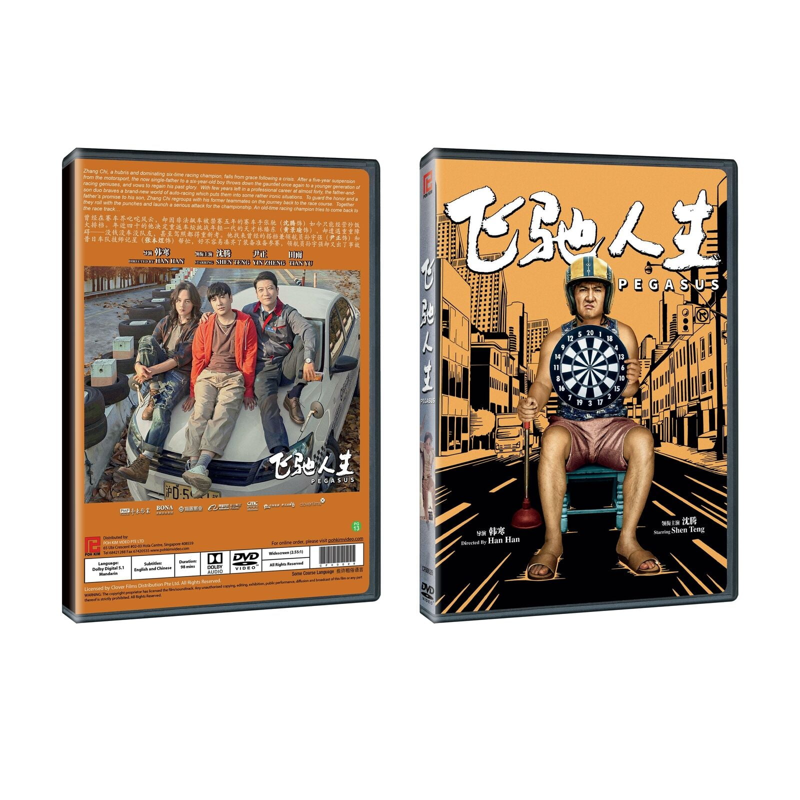 Pegasus Chinese Film DVD With English Subtitles - All Region - Walmart.com