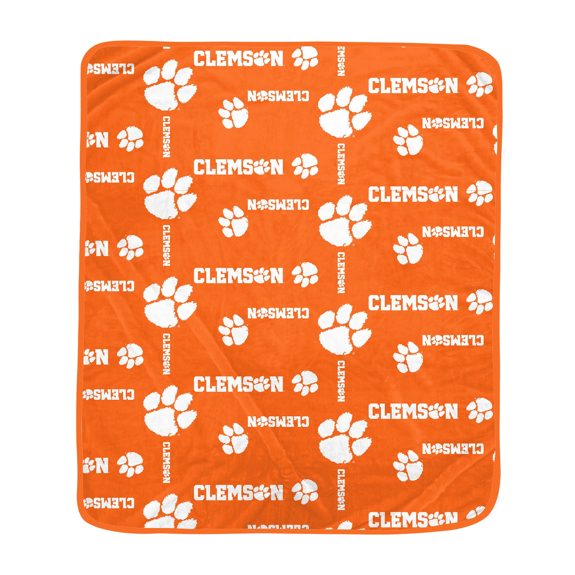 Pegasus Clemson Tigers 60" x 70" Homefield Flipped Wordmark Ultra Soft ...