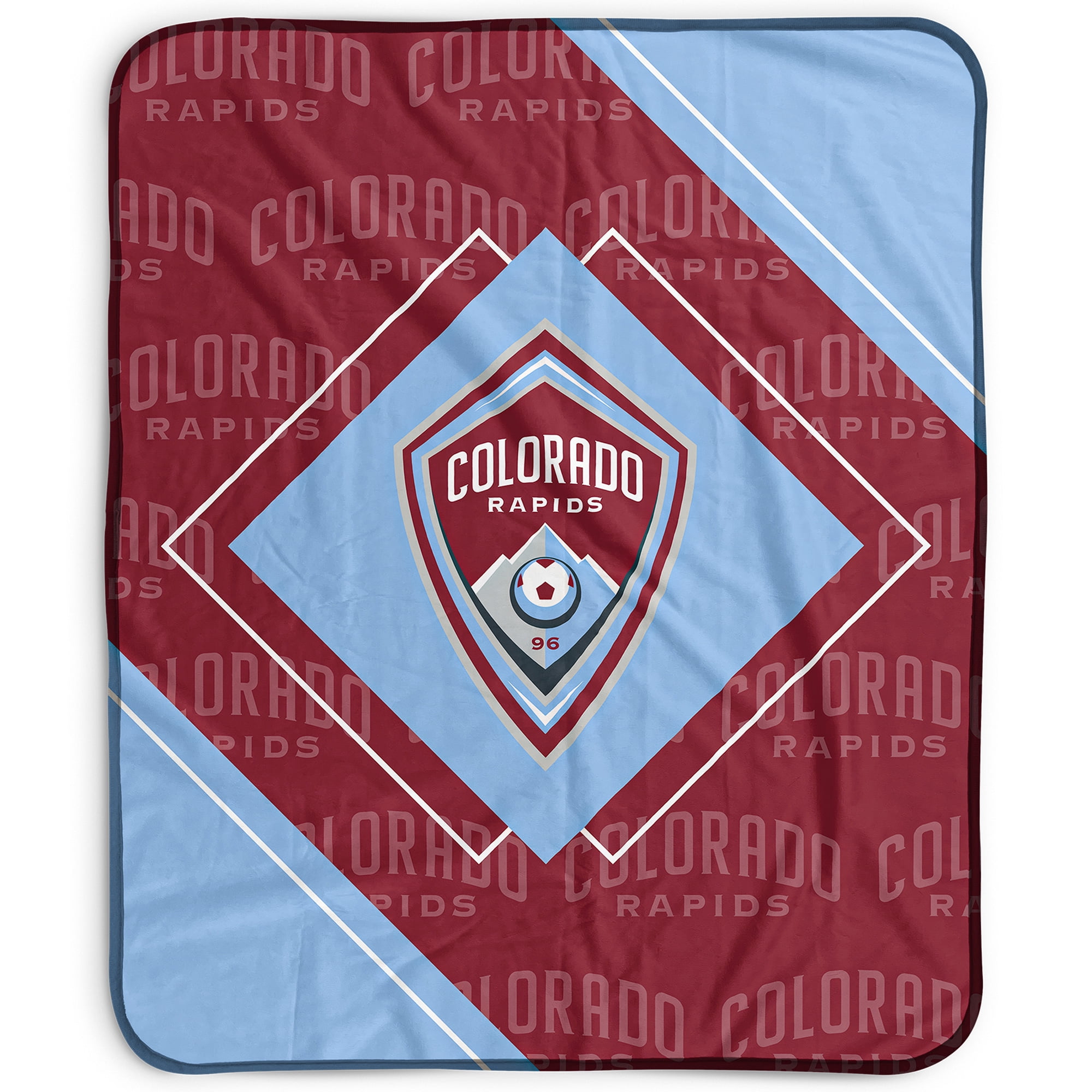 Pegasus Colorado Rapids 50" x 60" Diamond Logo Fleece Blanket - Walmart.com