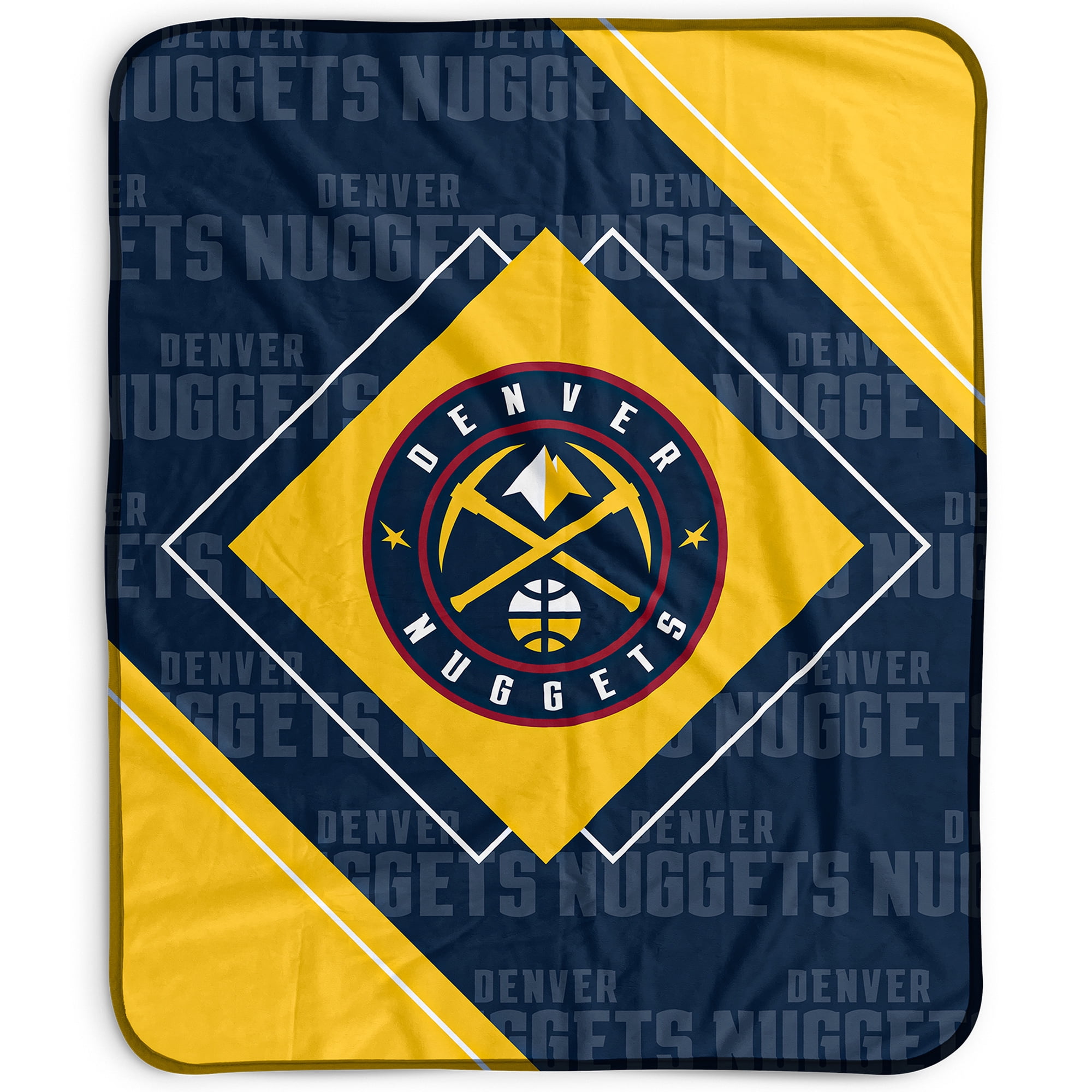 Pegasus Denver Nuggets 50" x 60" Diamond Logo Fleece Blanket - Walmart.com