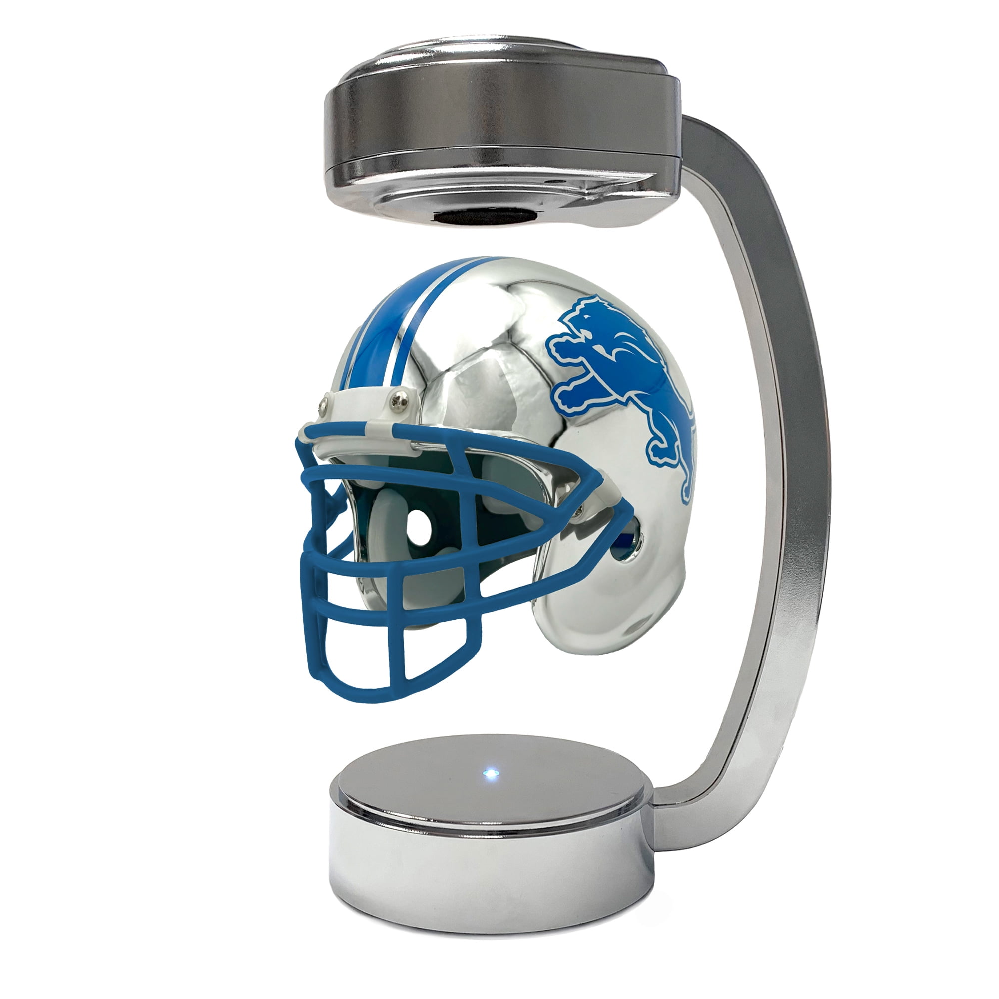 Pegasus Detroit Lions Mini Chrome Hover Helmet - Walmart.com