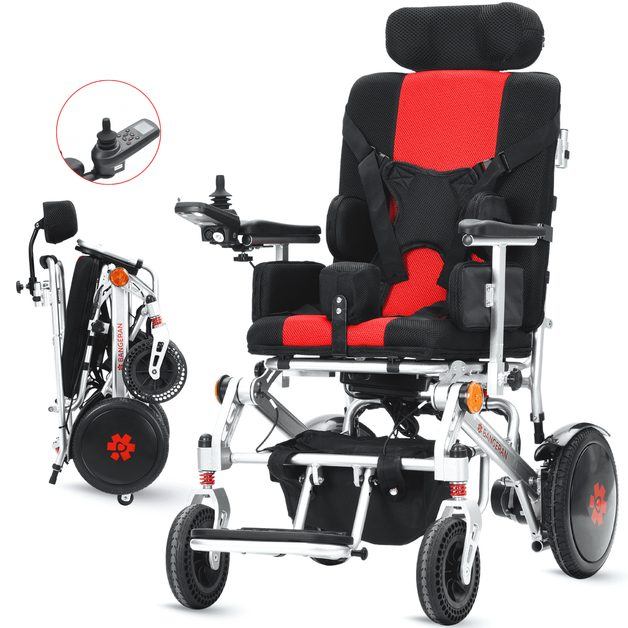 Pegasus Ergonomic Foldable Electric Wheelchair - Multipurpose Cerebral ...