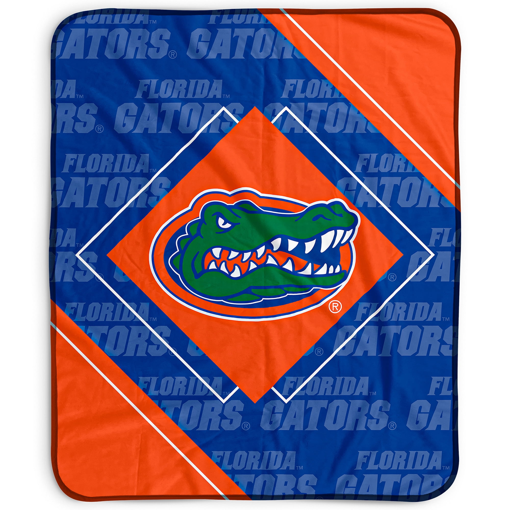 Pegasus Florida Gators 50" x 60" Diamond Logo Fleece Blanket - Walmart.com