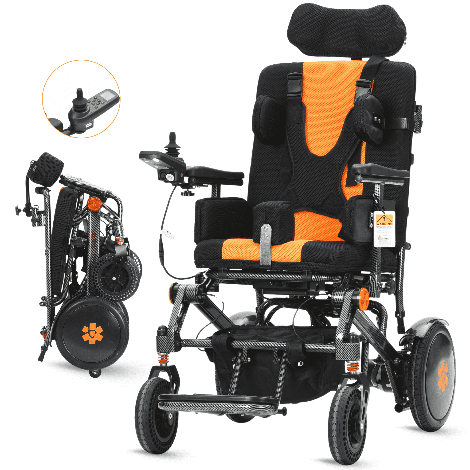 4 Wheels All Terrain Electric Wheelchair - Battery Operated Wheelchair ...