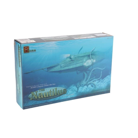 Free Shipping! Pegasus Hobbies 9120 1/144 The Nautilus Plastic Model ...