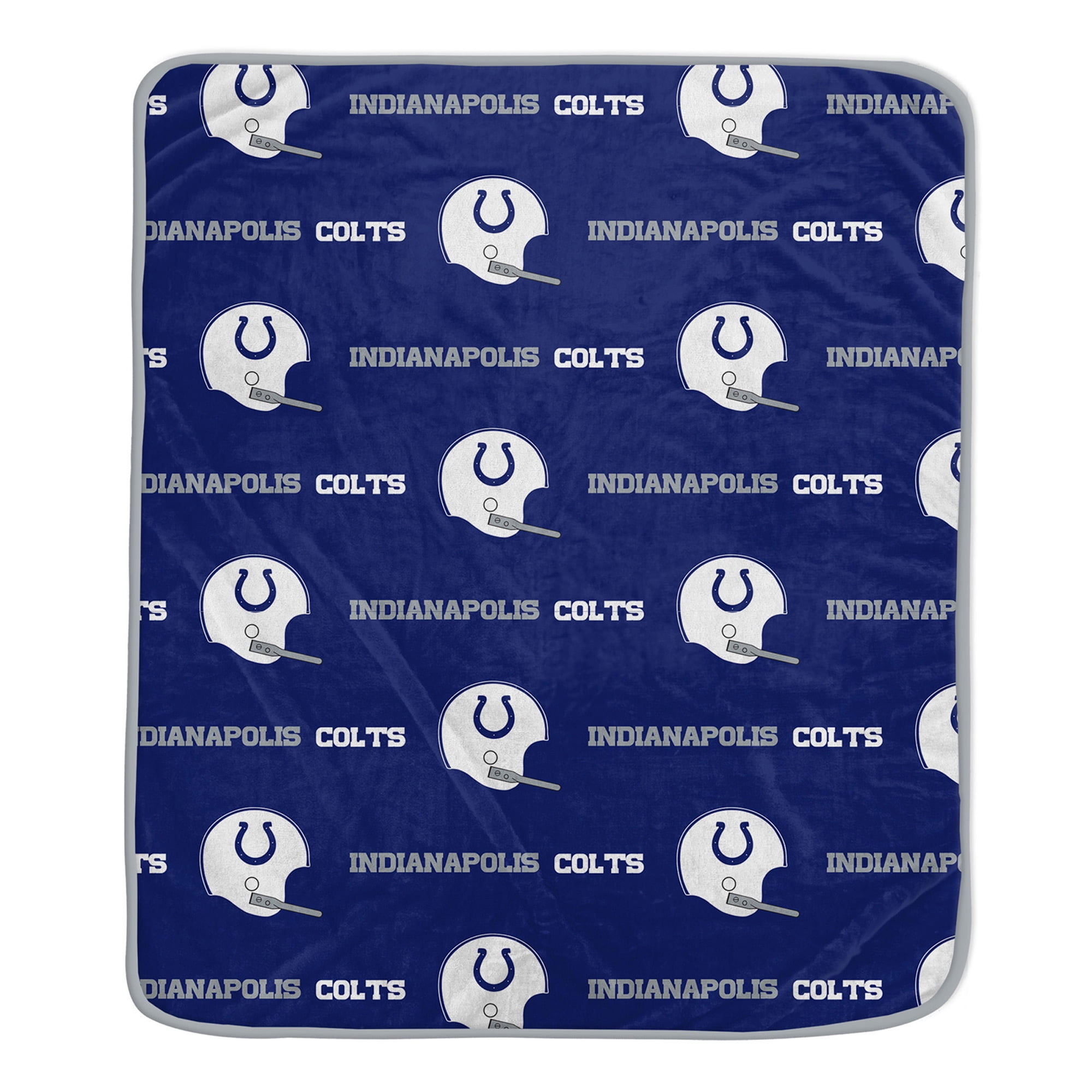 Pegasus Indianapolis Colts 60" x 72" Repeat Helmet Wordmark Ultra Soft ...