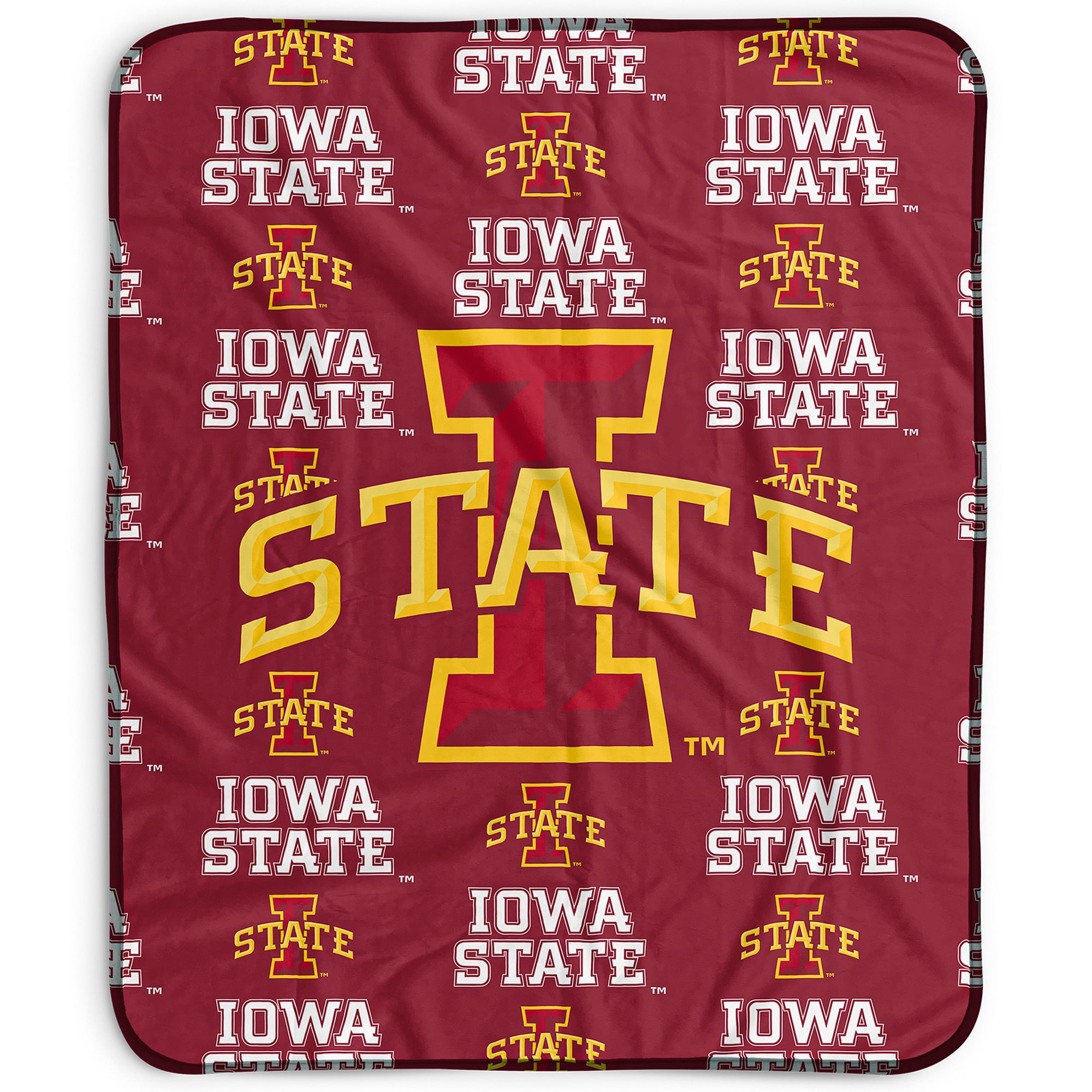 Pegasus Iowa State Cyclones 50" x 60" Repeat Wordmark Fleece Blanket ...