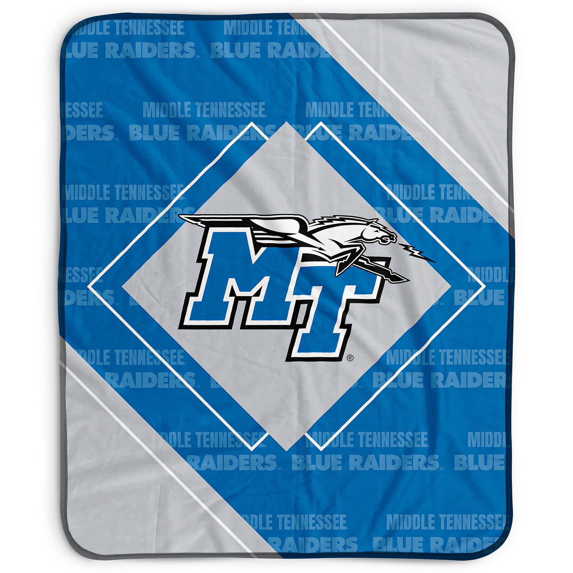 Pegasus Middle Tennessee State University Lightning 50" x 60" Diamond ...