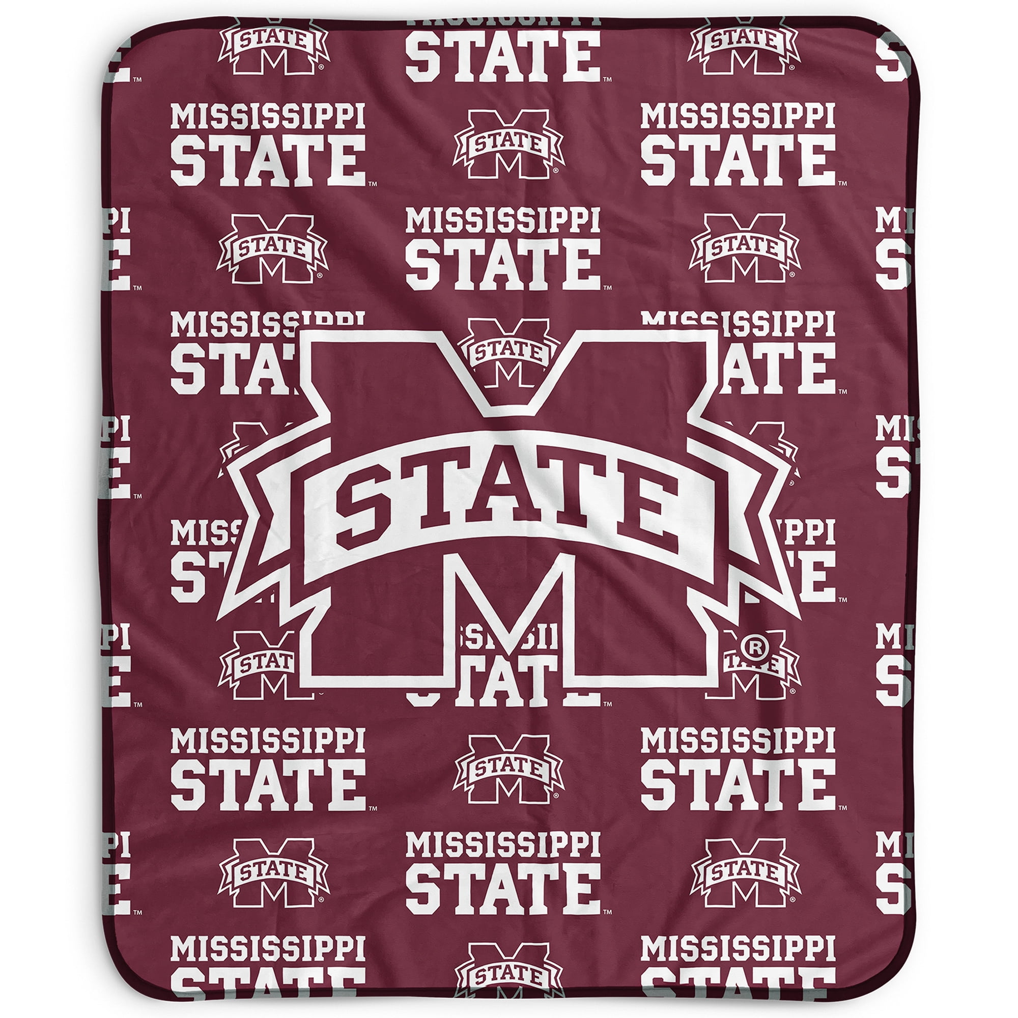 Pegasus Mississippi State Bulldogs 50" x 60" Repeat Wordmark Fleece ...