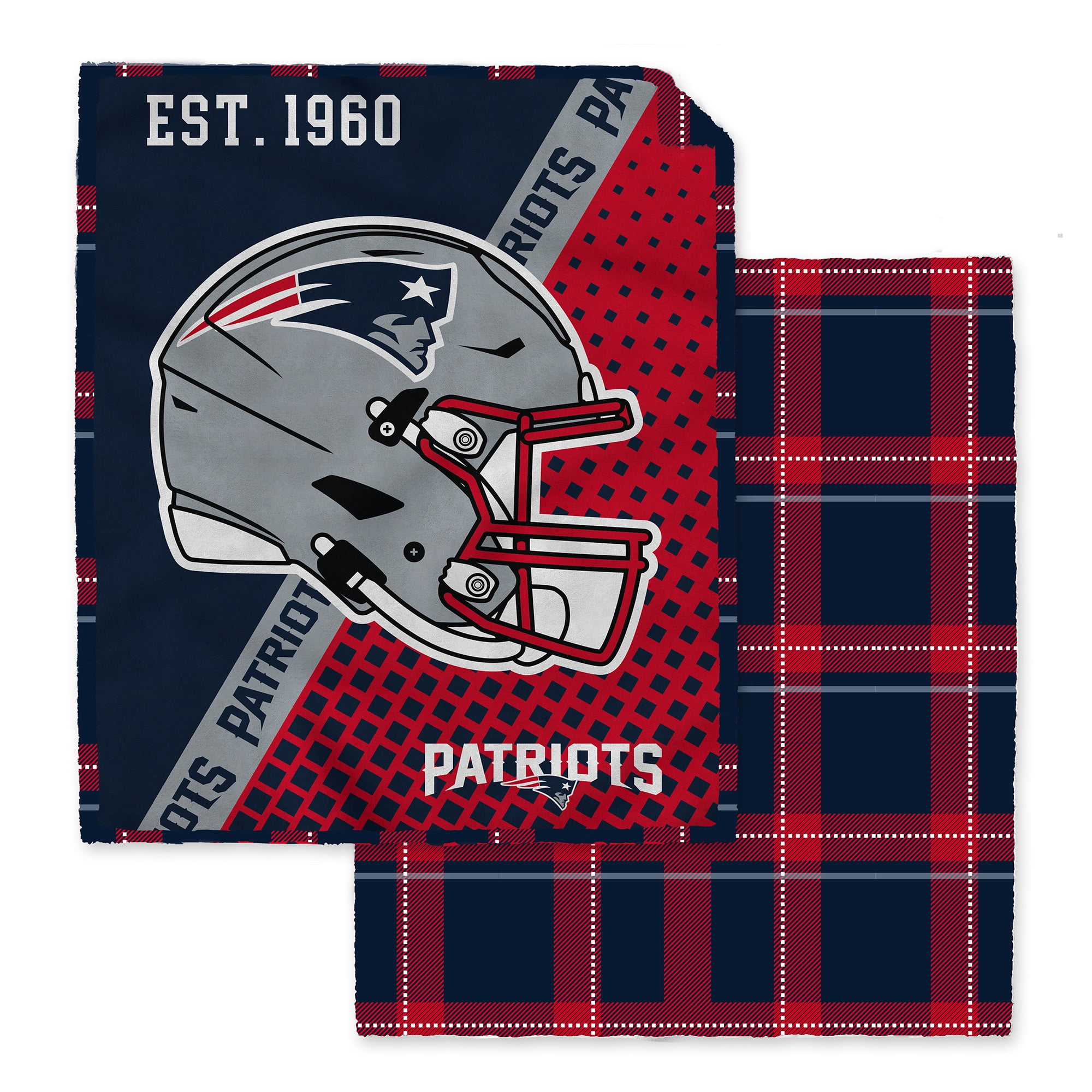 Pegasus New England Patriots 60" x 80" Gradient Helmet Double-Sided ...