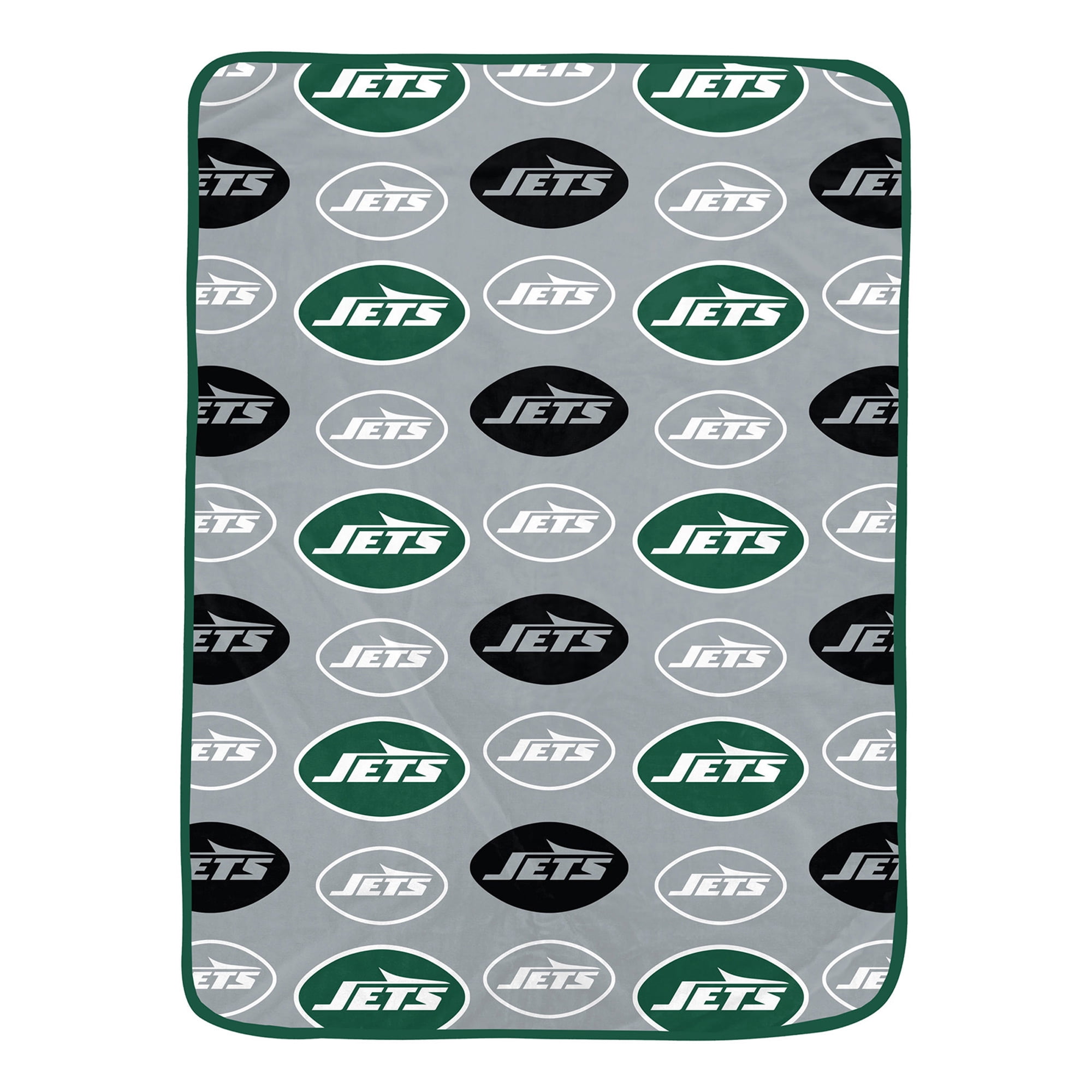 Pegasus New York Jets 60" x 72" Logo Roll Ultra Soft Blanket - Walmart.com