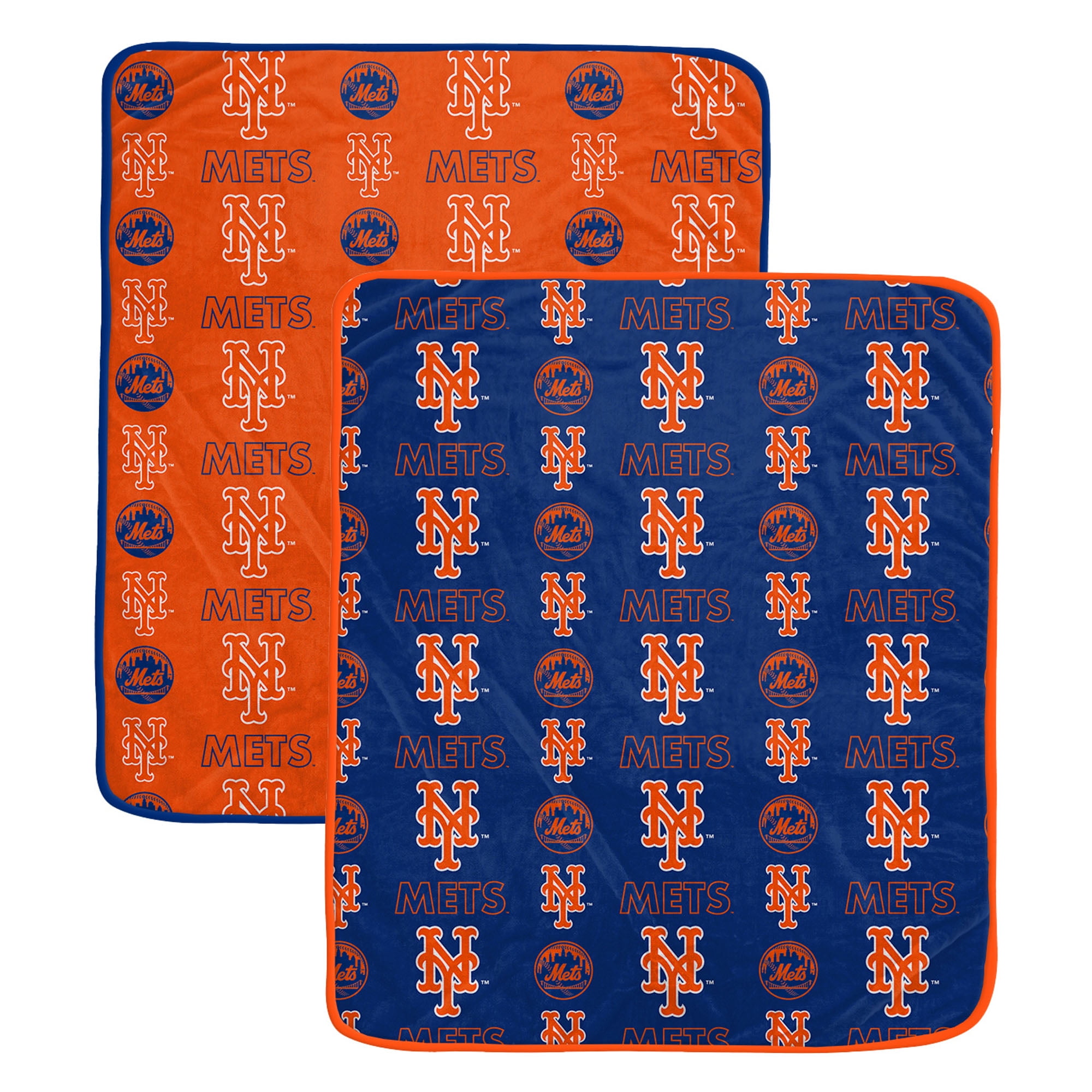 Pegasus New York Mets 60- x 70- Home & Away Two-Piece Blanket Set ...