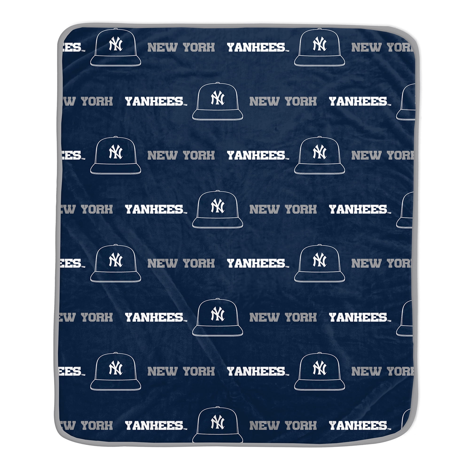Pegasus New York Yankees 60" x 72" Repeat Logo Wordmark Ultra Soft ...