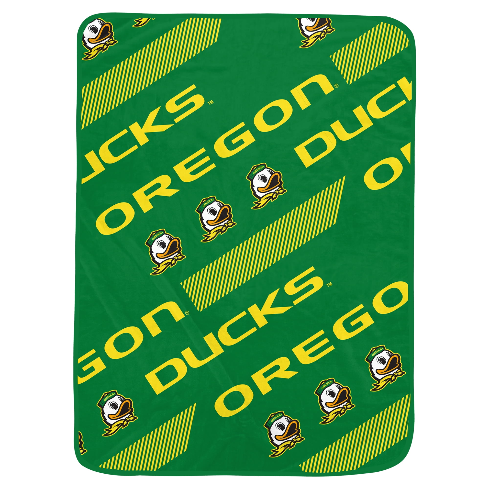 Pegasus Oregon Ducks 50- x 70- Slanted Half Wordmark Blanket - Walmart.com