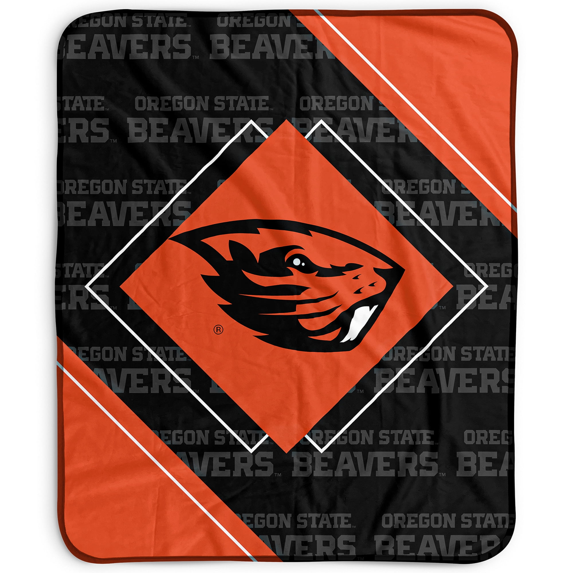 Pegasus Oregon State Beavers 50" x 60" Diamond Logo Fleece Blanket ...