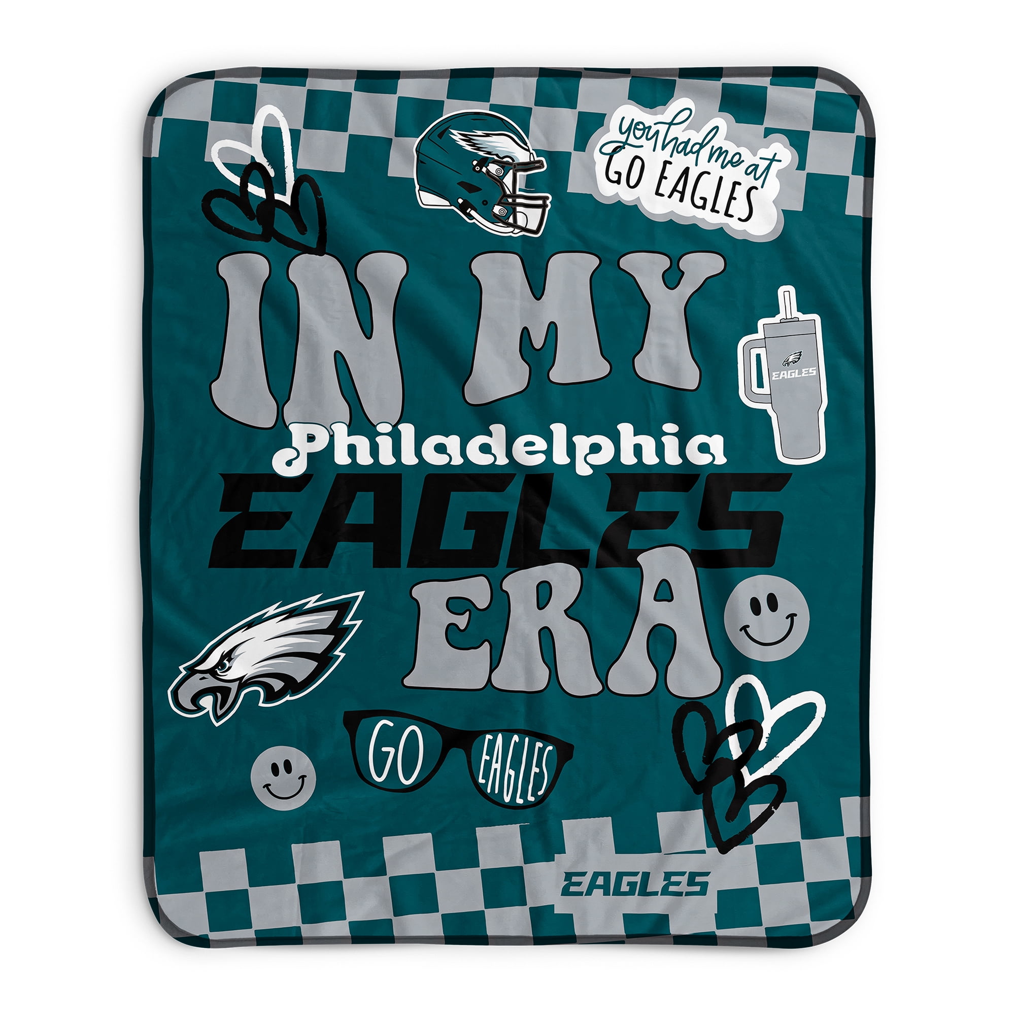 Pegasus Philadelphia Eagles 50" x 60" In My Era Fleece Blanket ...